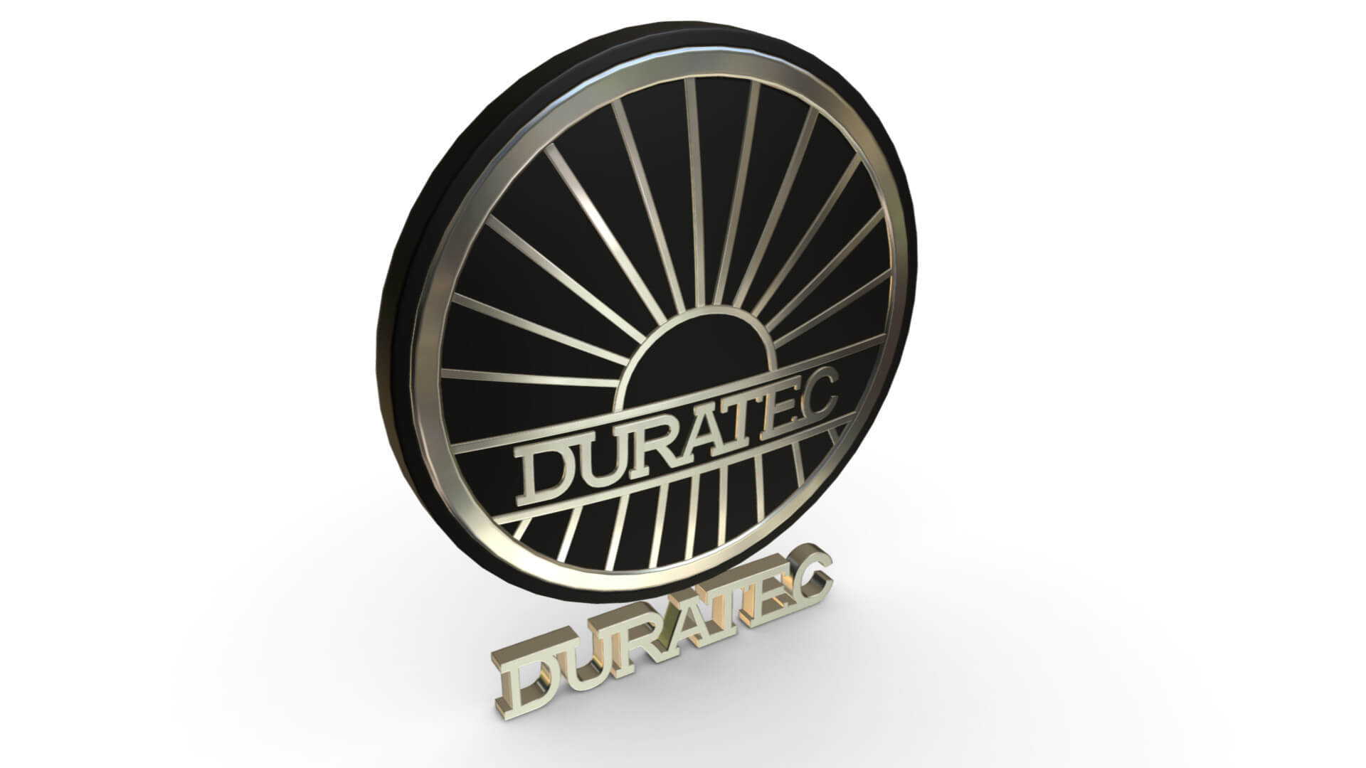 Duratec Logo - 3D Model by 3d_logoman