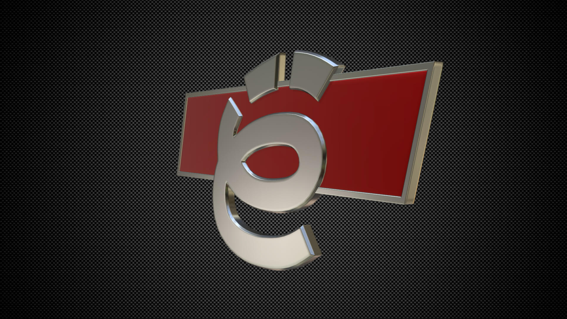 E Mobile Logo - 3D Model by 3d_logoman