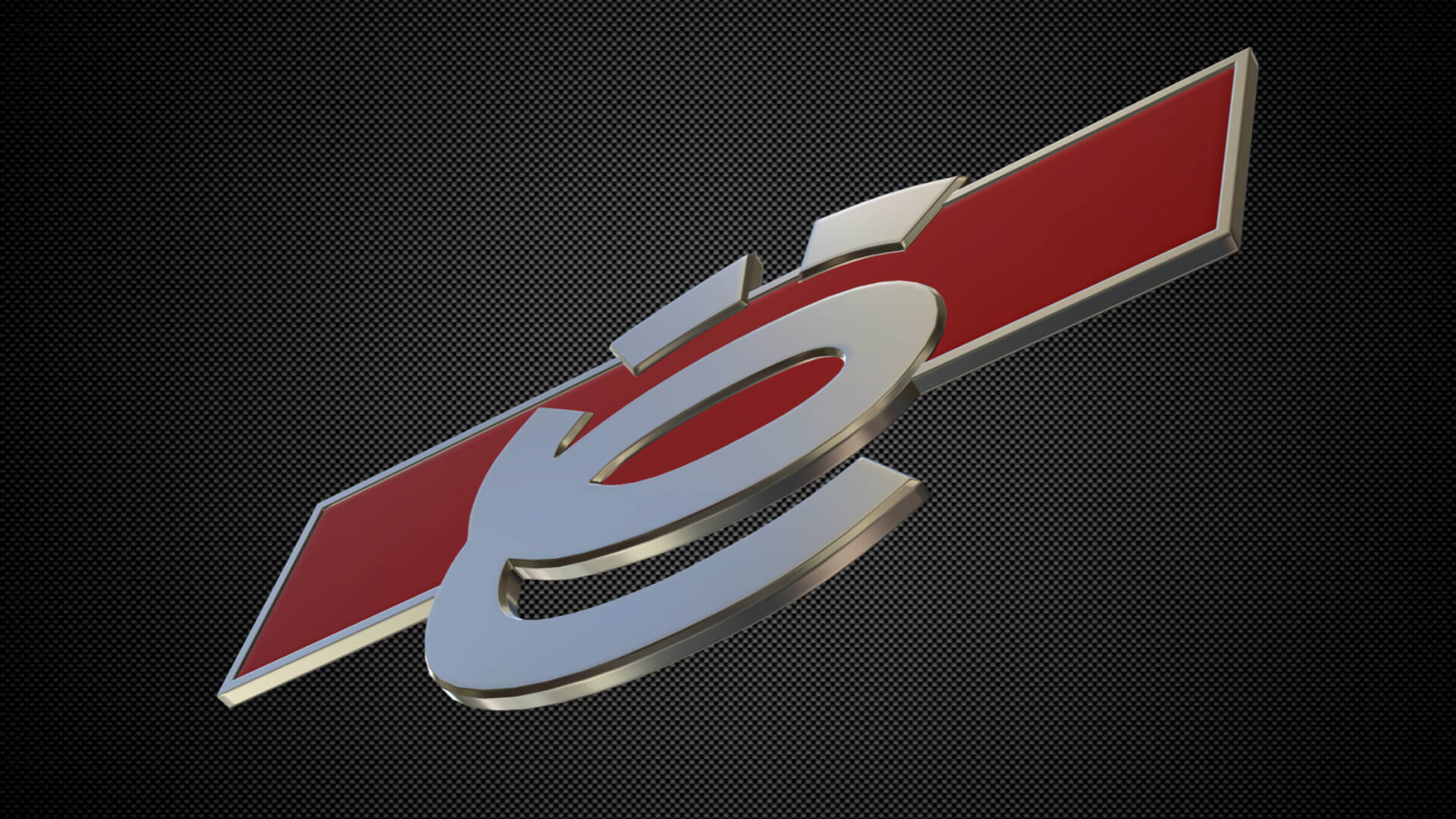 E Mobile Logo - 3D Model by 3d_logoman