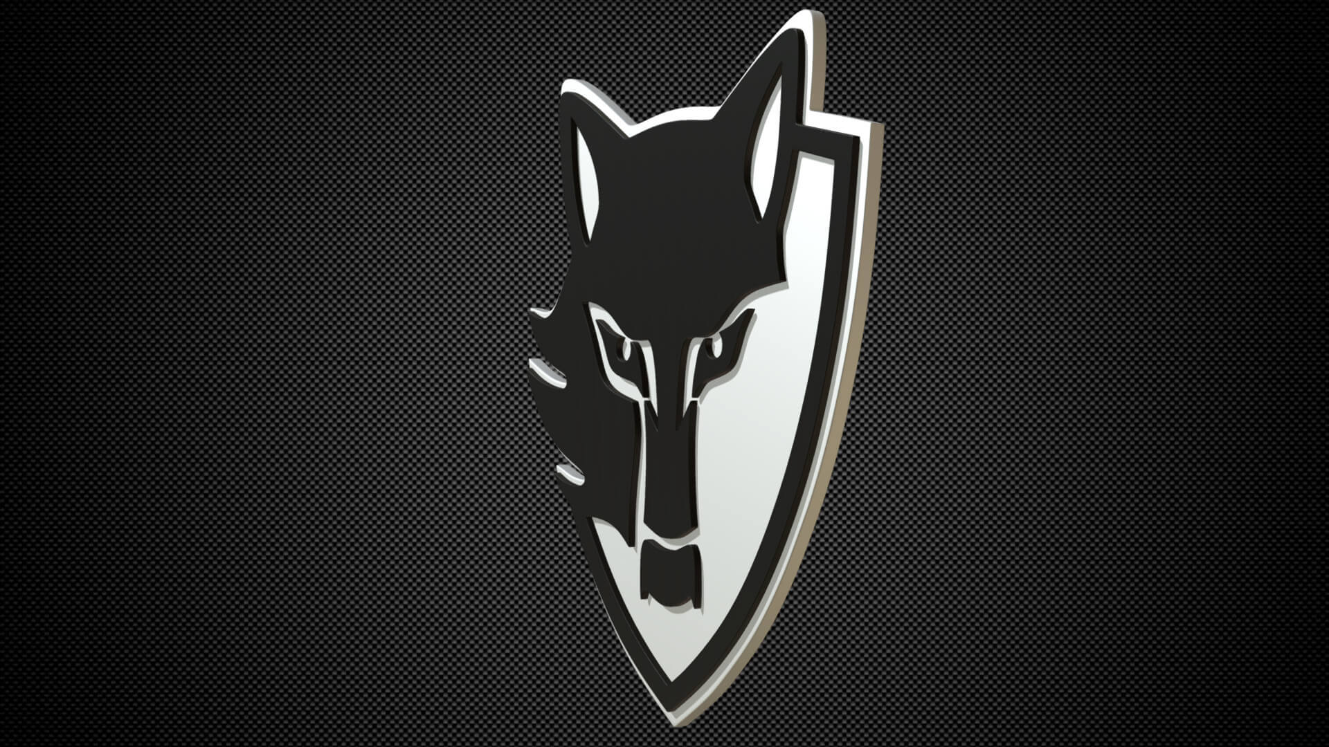 E Wolf Logo - 3D Model by 3d_logoman