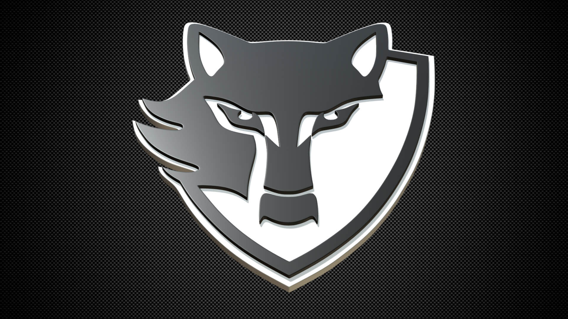 E Wolf Logo - 3D Model by 3d_logoman