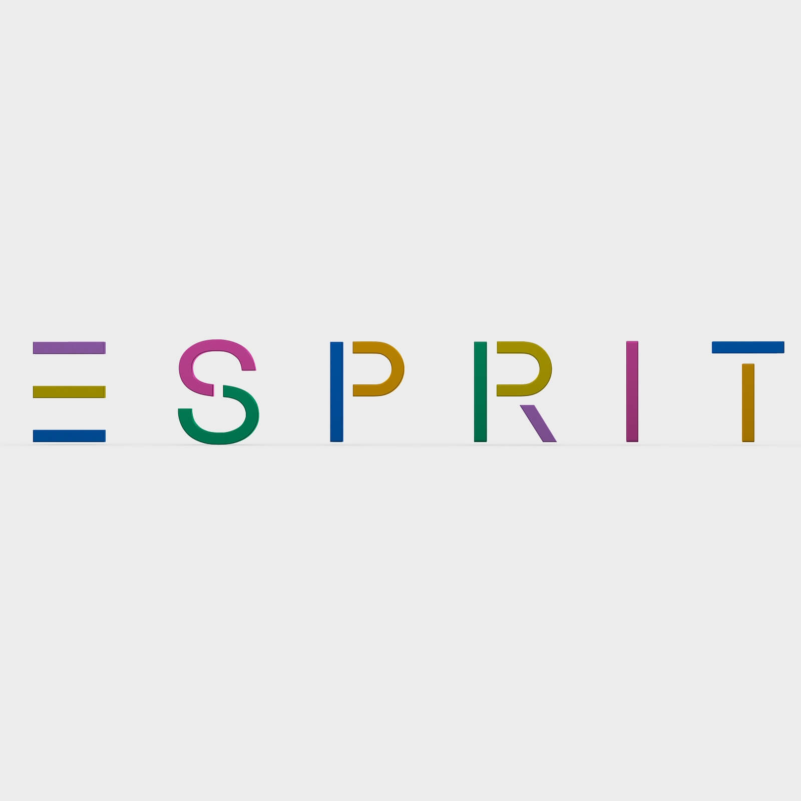 Esprit Logo - 3D Model by 3d_logoman