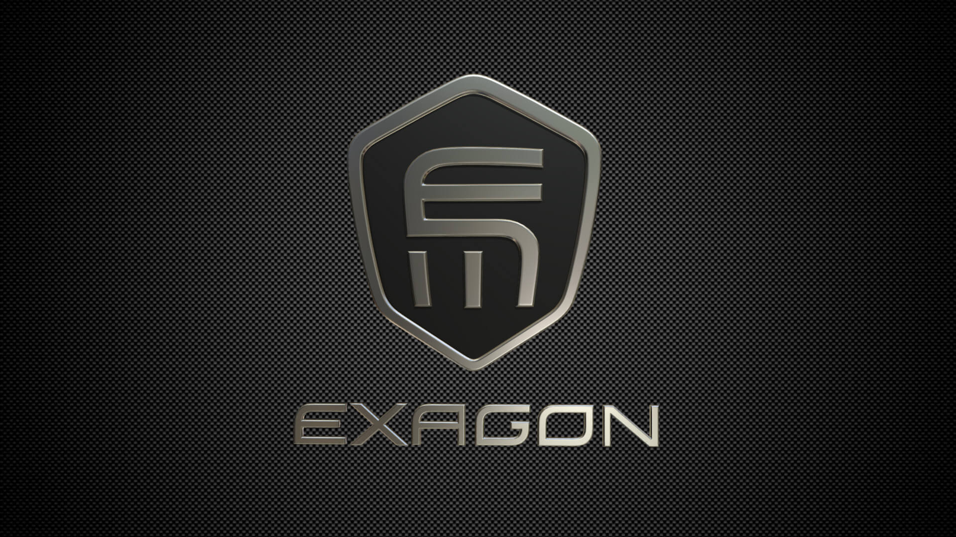 Exagon Logo - 3D Model by 3d_logoman