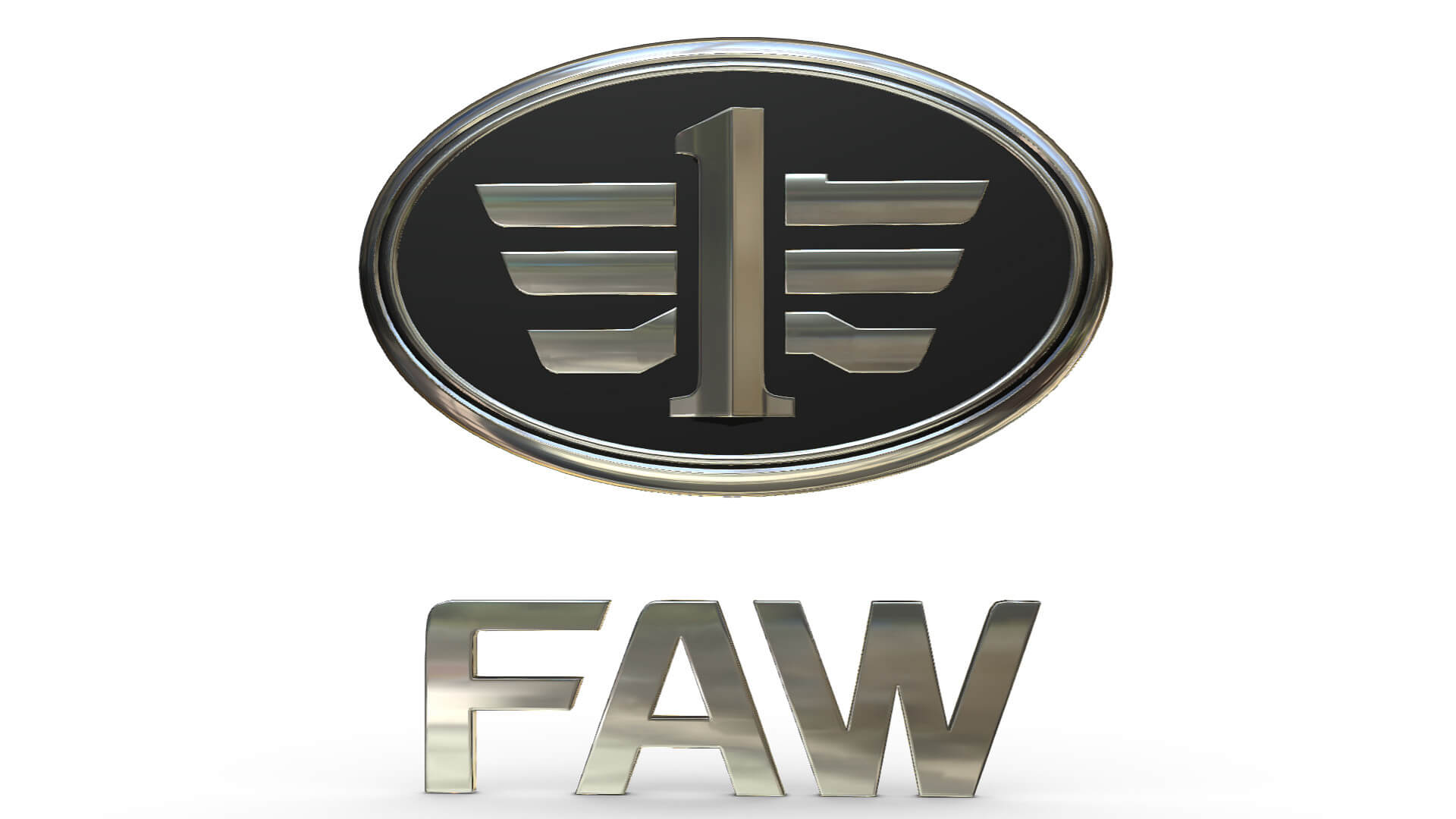Faw Logo - 3D Model by 3d_logoman