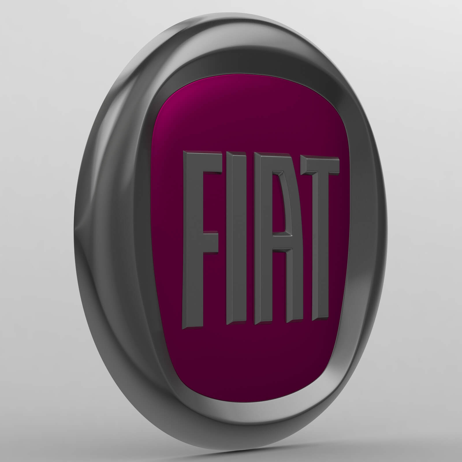 Fiat Logo - 3D Model by 3d_logoman