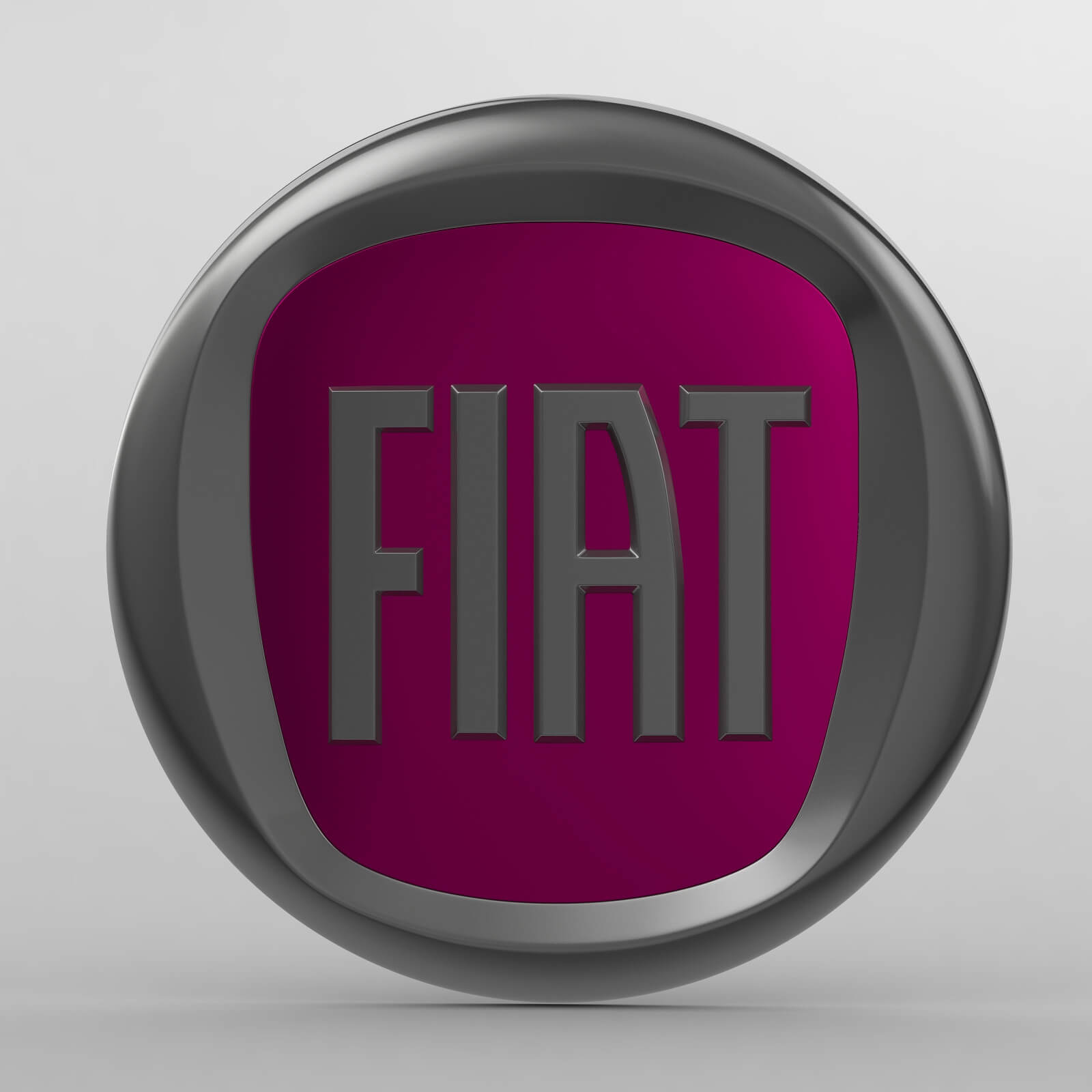 Fiat Logo - 3D Model by 3d_logoman