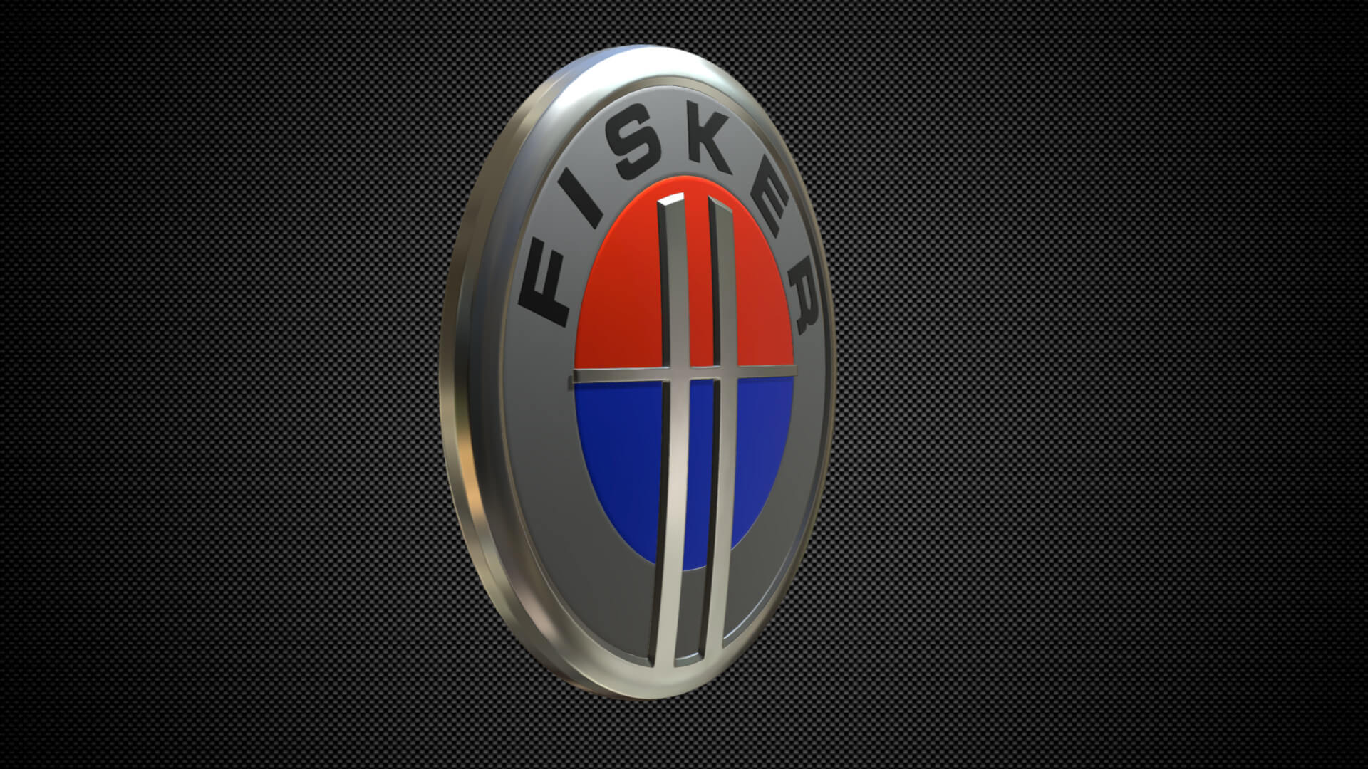 Fisker Logo - 3D Model by 3d_logoman