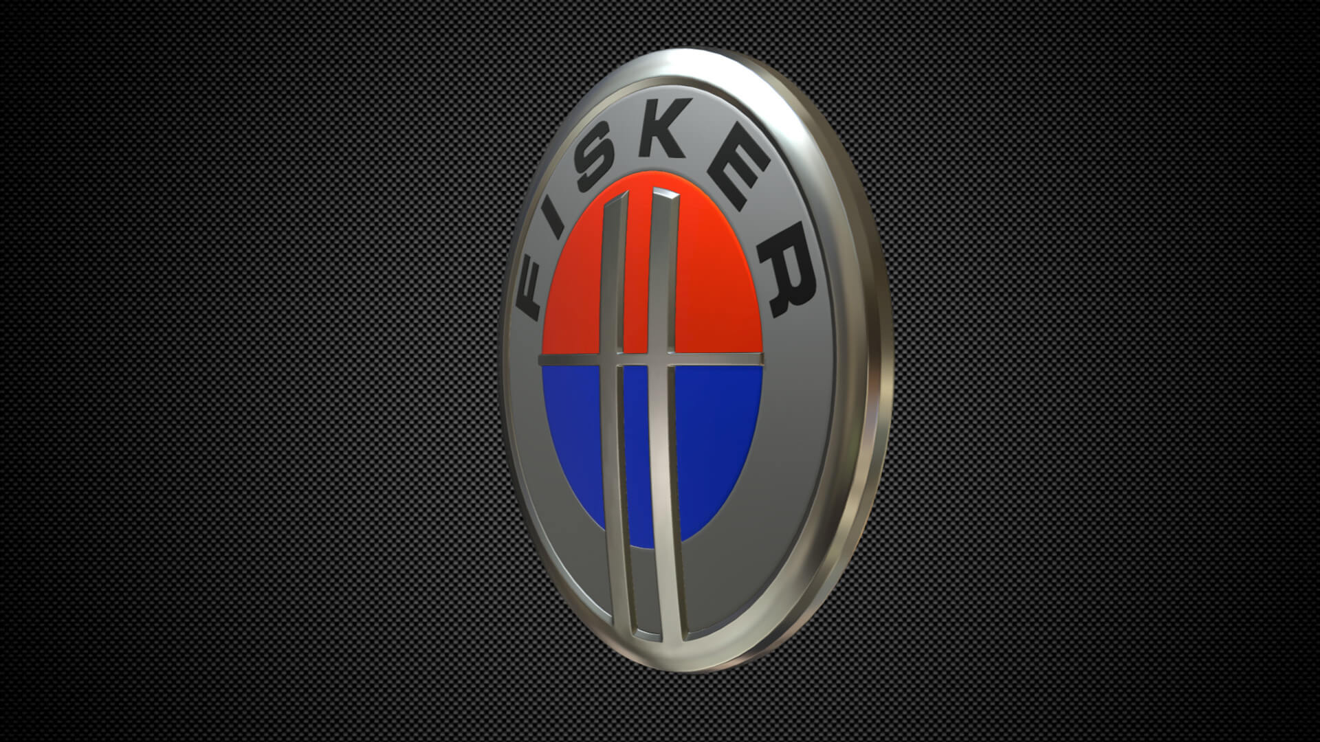 Fisker Logo - 3D Model by 3d_logoman