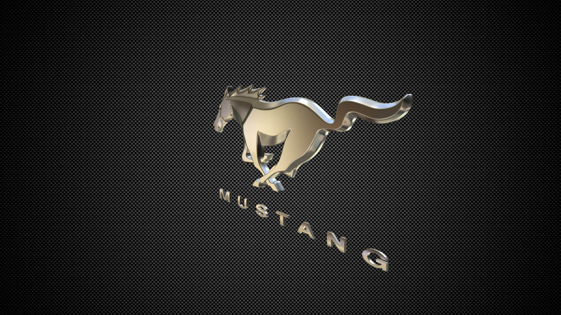 Ford Mustang Logo - 3D Model by 3d_logoman