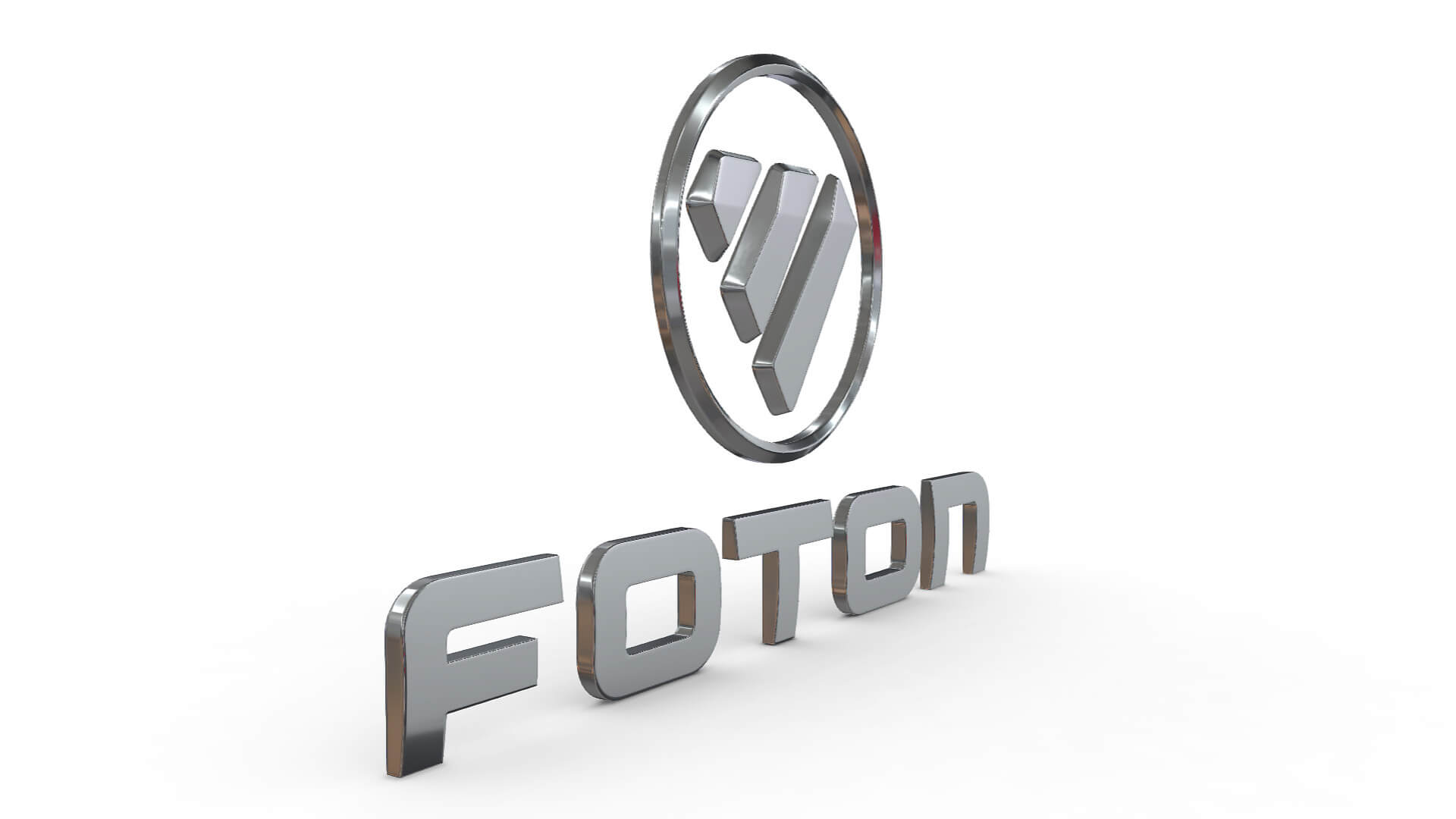 Foton Logo - 3D Model by 3d_logoman