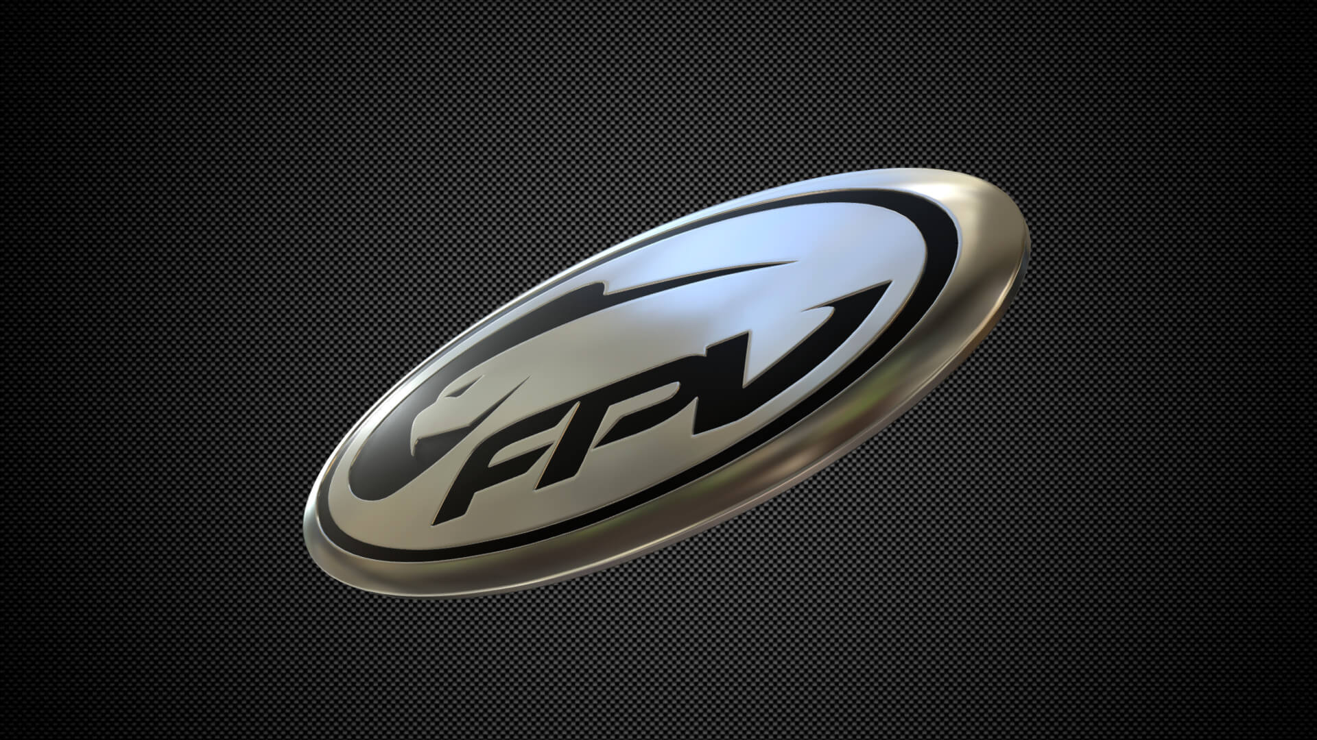 Fpv Logo - 3D Model by 3d_logoman