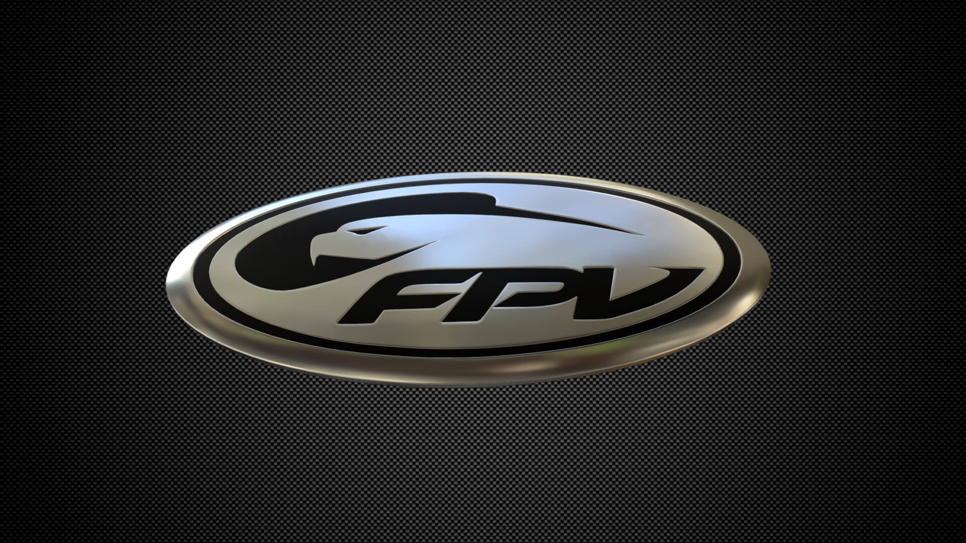 Fpv Logo - 3D Model by 3d_logoman