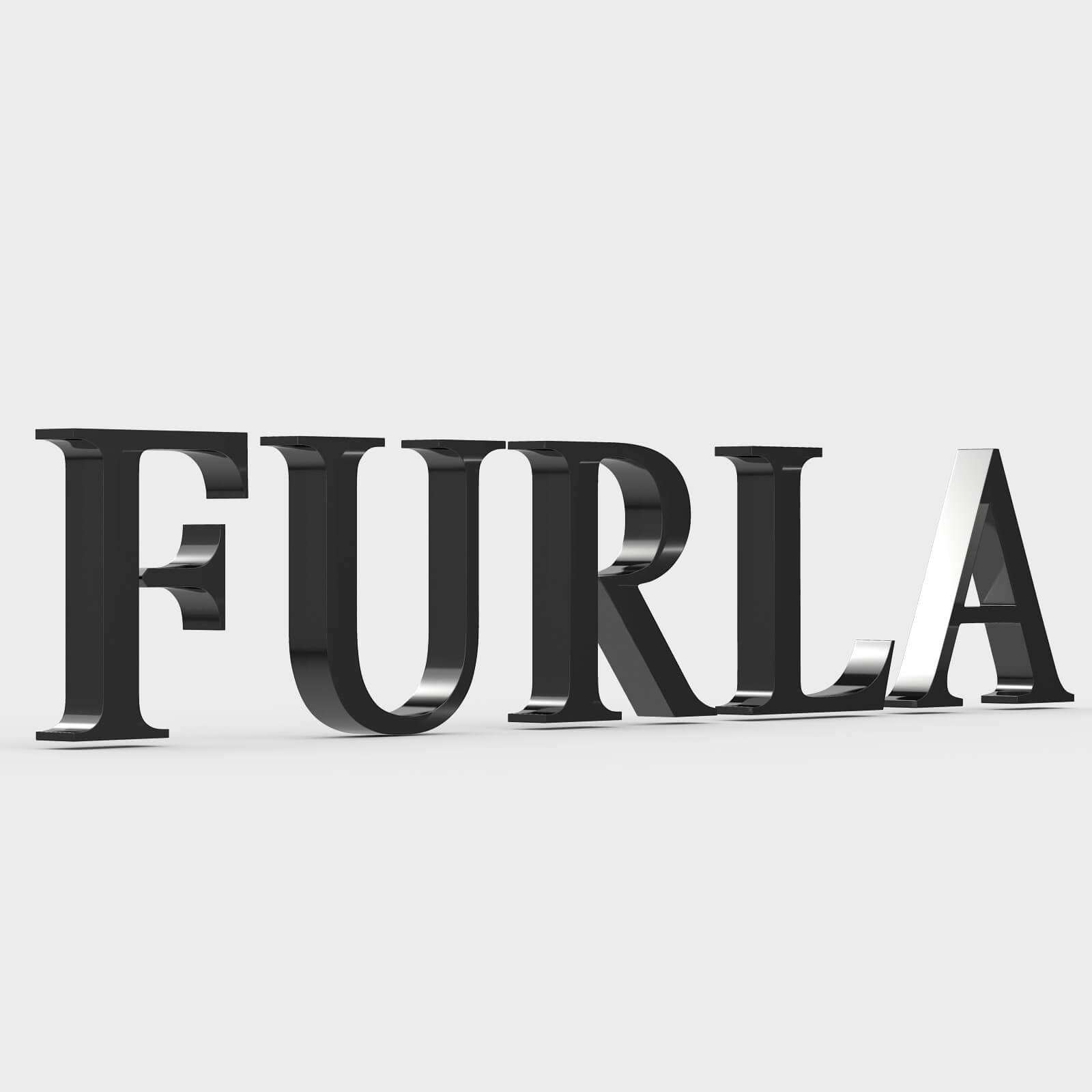 Furla Logo - 3D Model by 3d_logoman