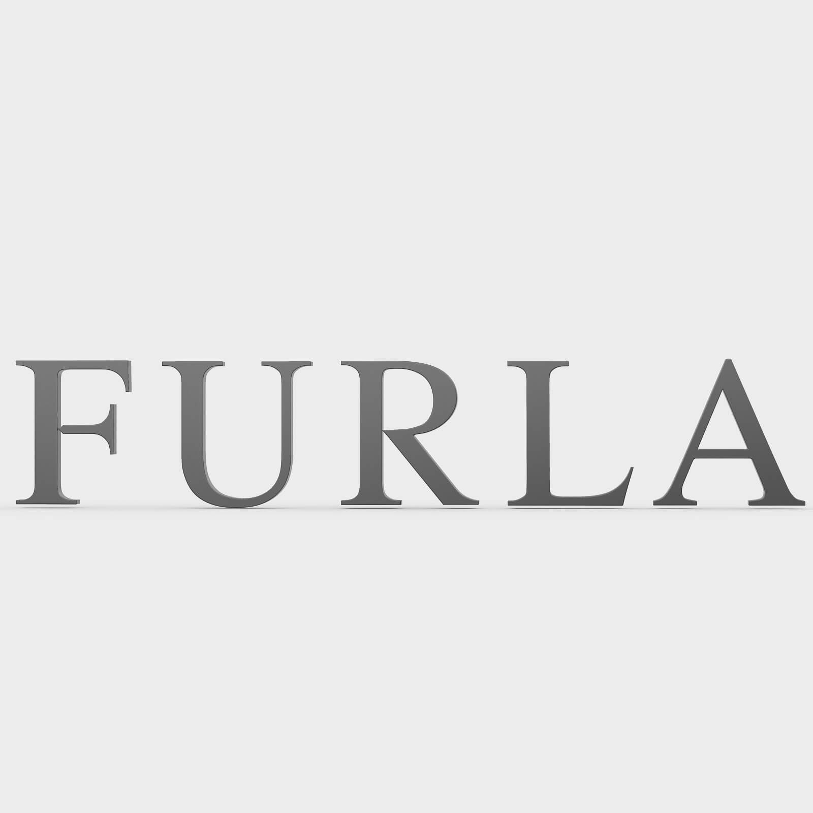 Furla Logo - 3D Model by 3d_logoman