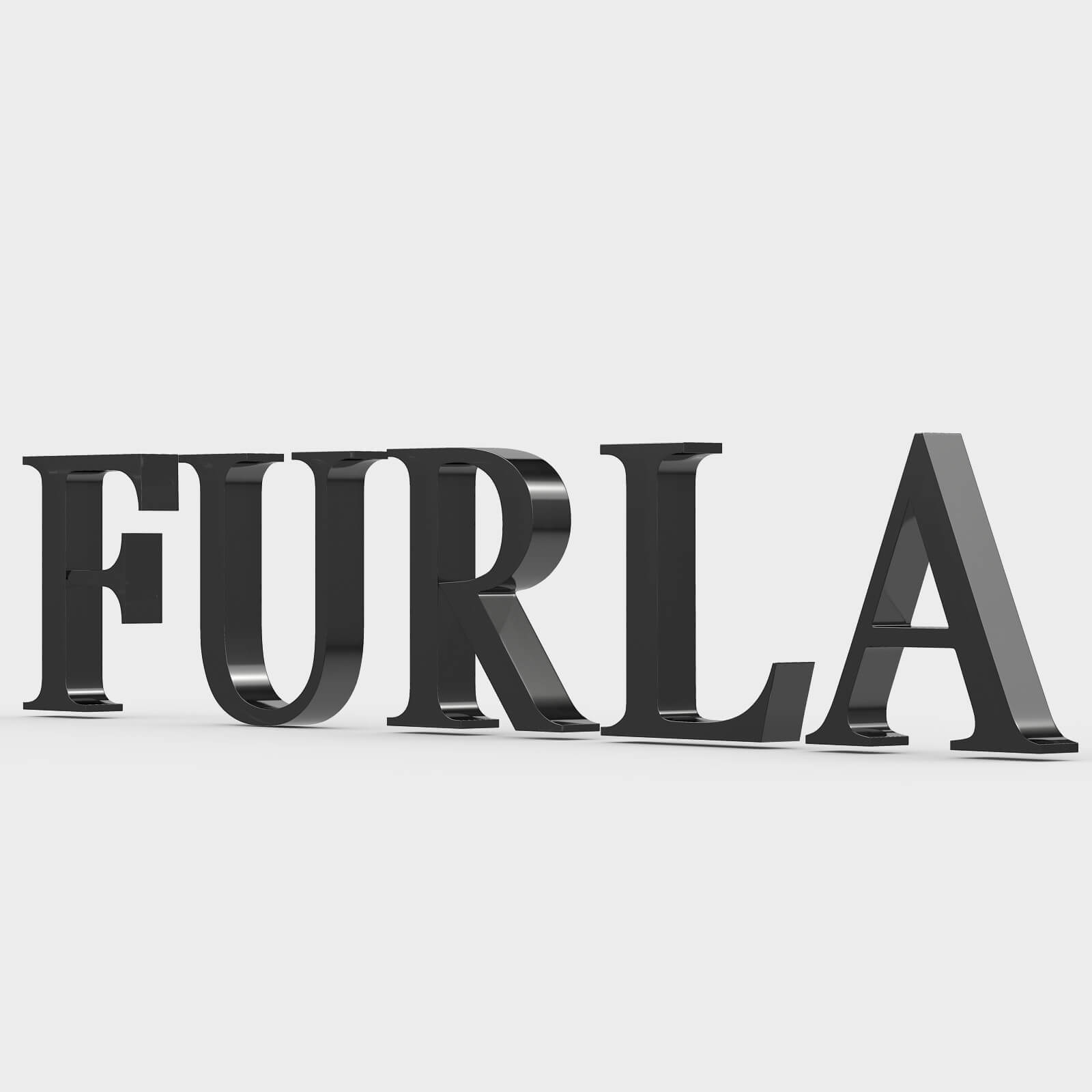 Furla Logo - 3D Model by 3d_logoman
