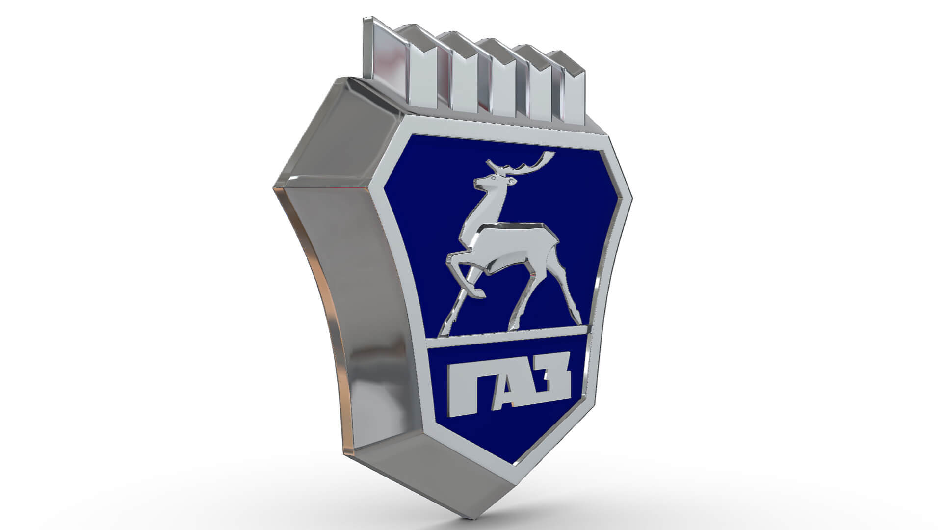 Gaz Logo - 3D Model by 3d_logoman