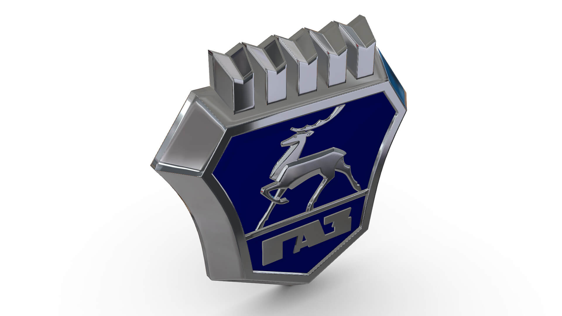 Gaz Logo - 3D Model by 3d_logoman