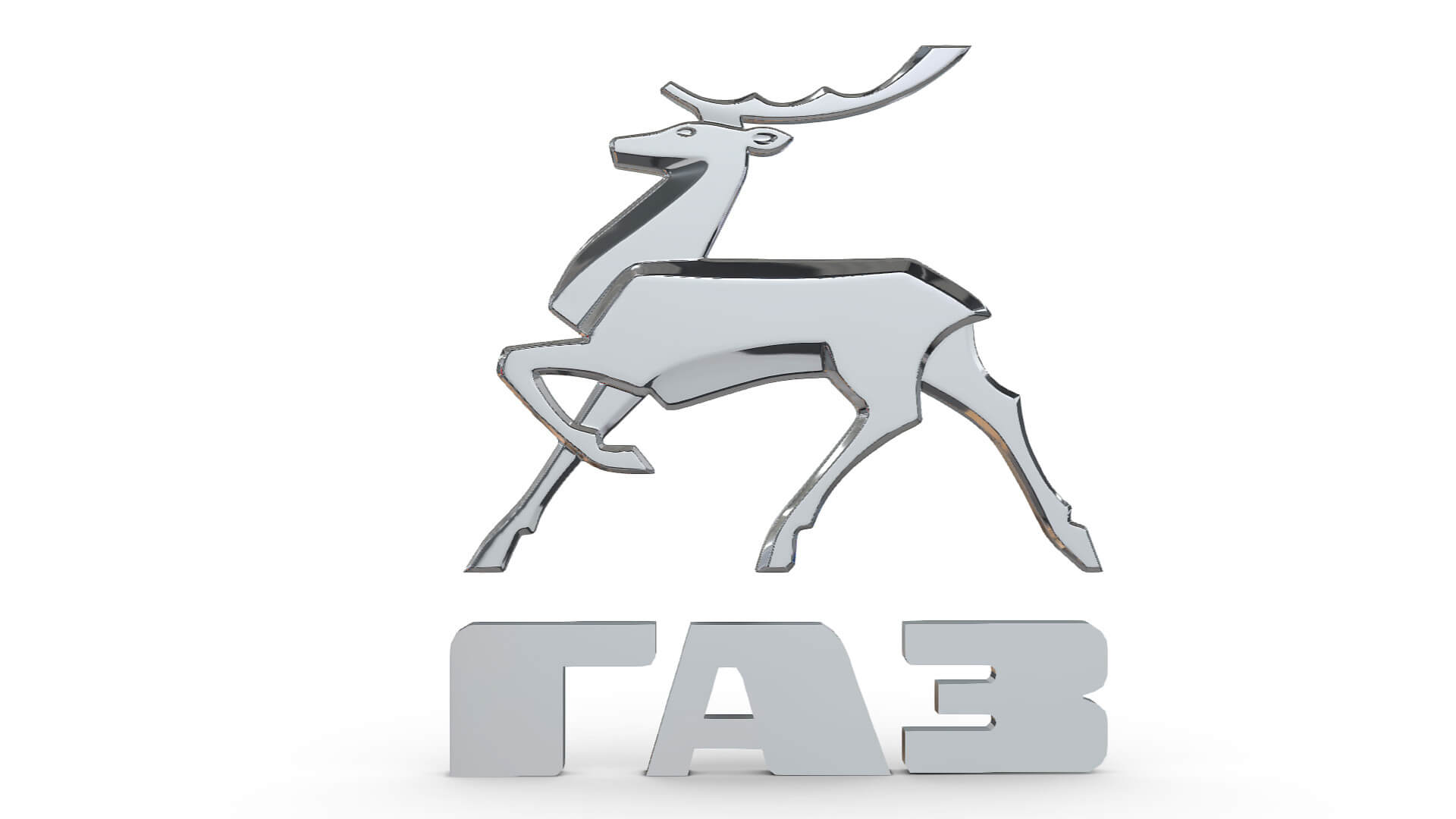 Gaz Logo - 3D Model by 3d_logoman