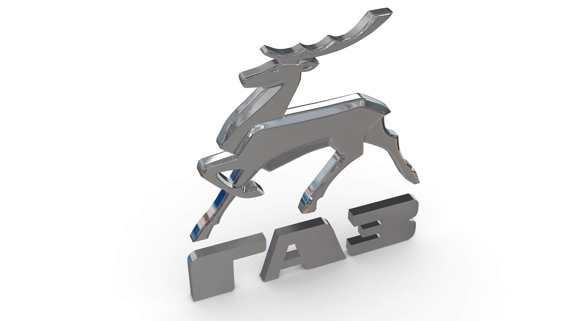 Gaz Logo - 3D Model by 3d_logoman