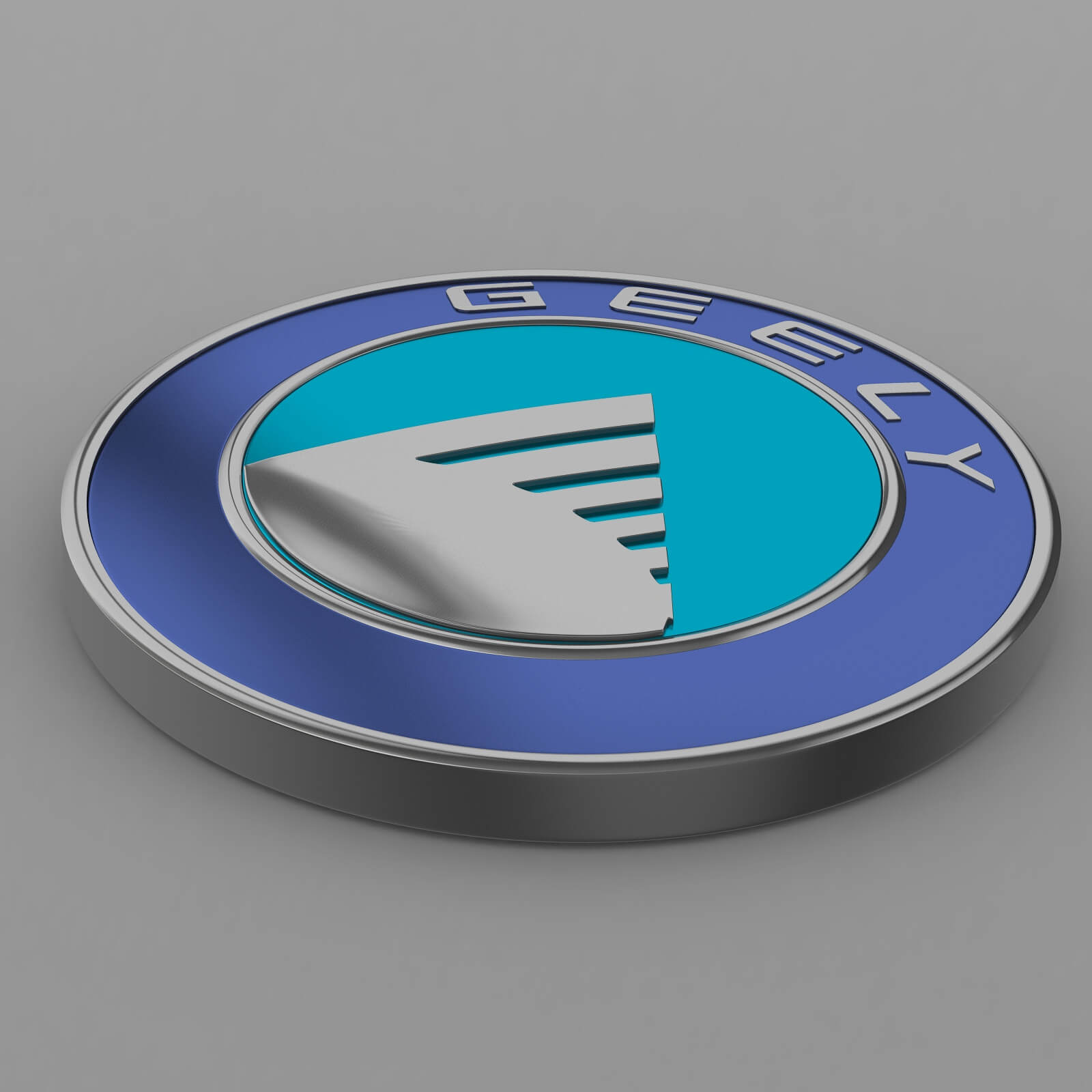 Geely Logo - 3D Model by 3d_logoman