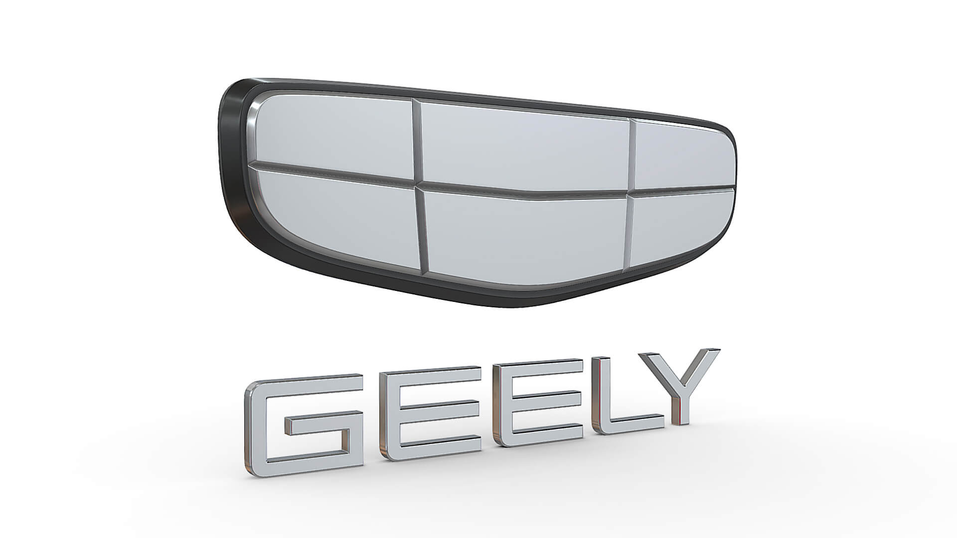 Geely New Logo - 3D Model by 3d_logoman