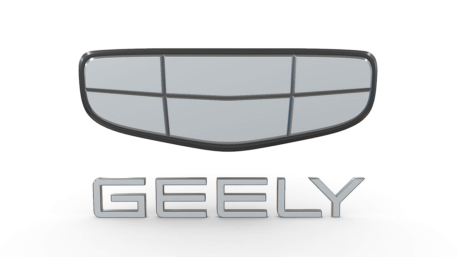 Geely New Logo - 3D Model by 3d_logoman