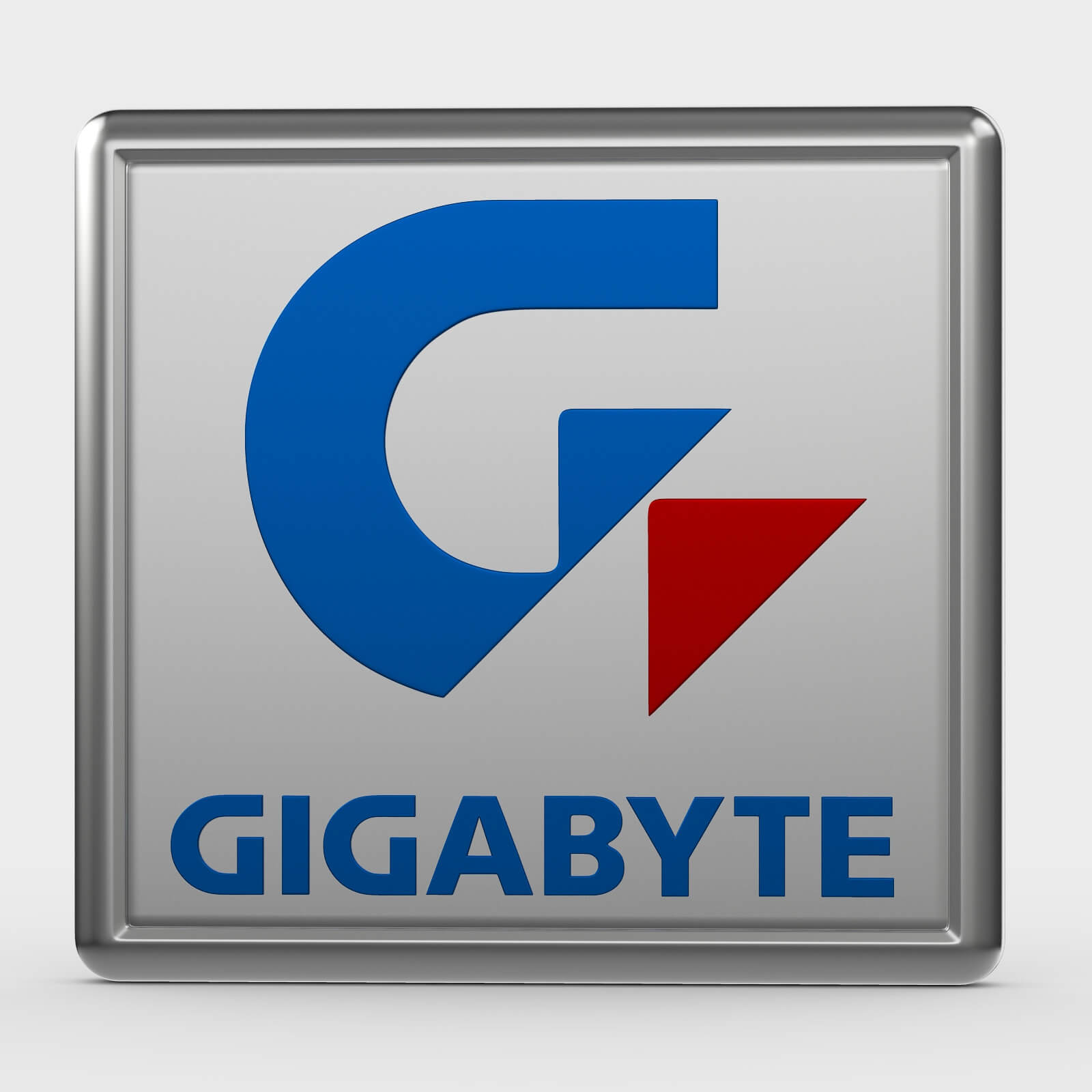 Gigabyte Logo - 3D Model by 3d_logoman
