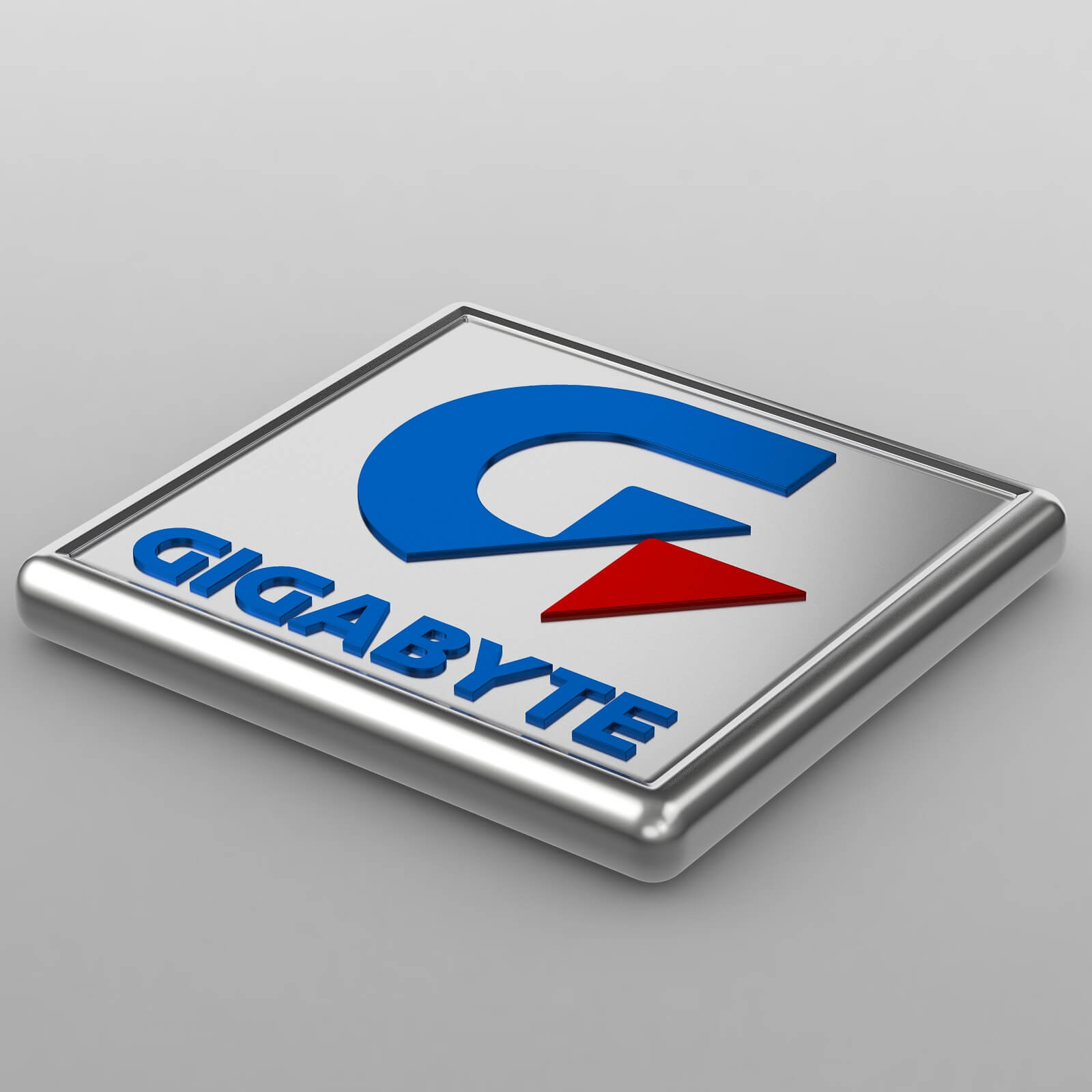 Gigabyte Logo - 3D Model by 3d_logoman