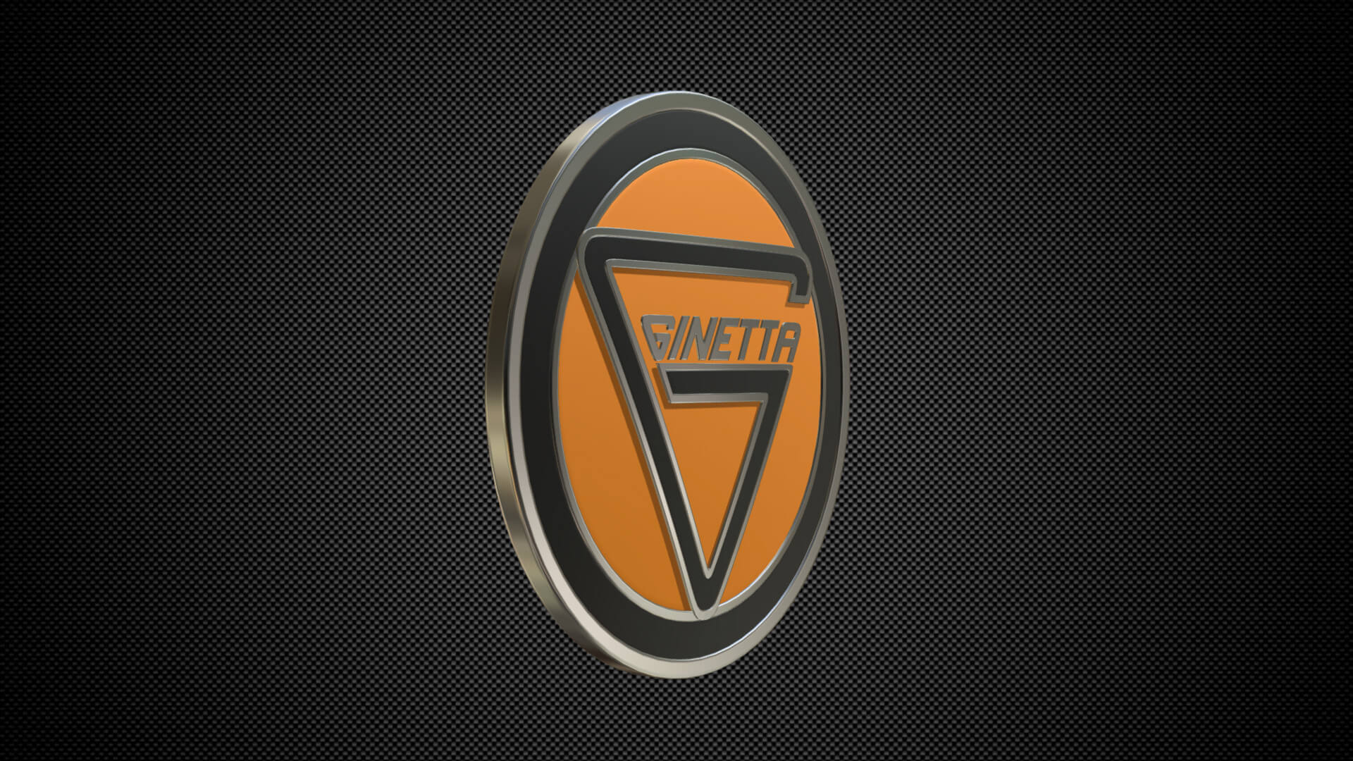 Ginetta Logo - 3D Model by 3d_logoman
