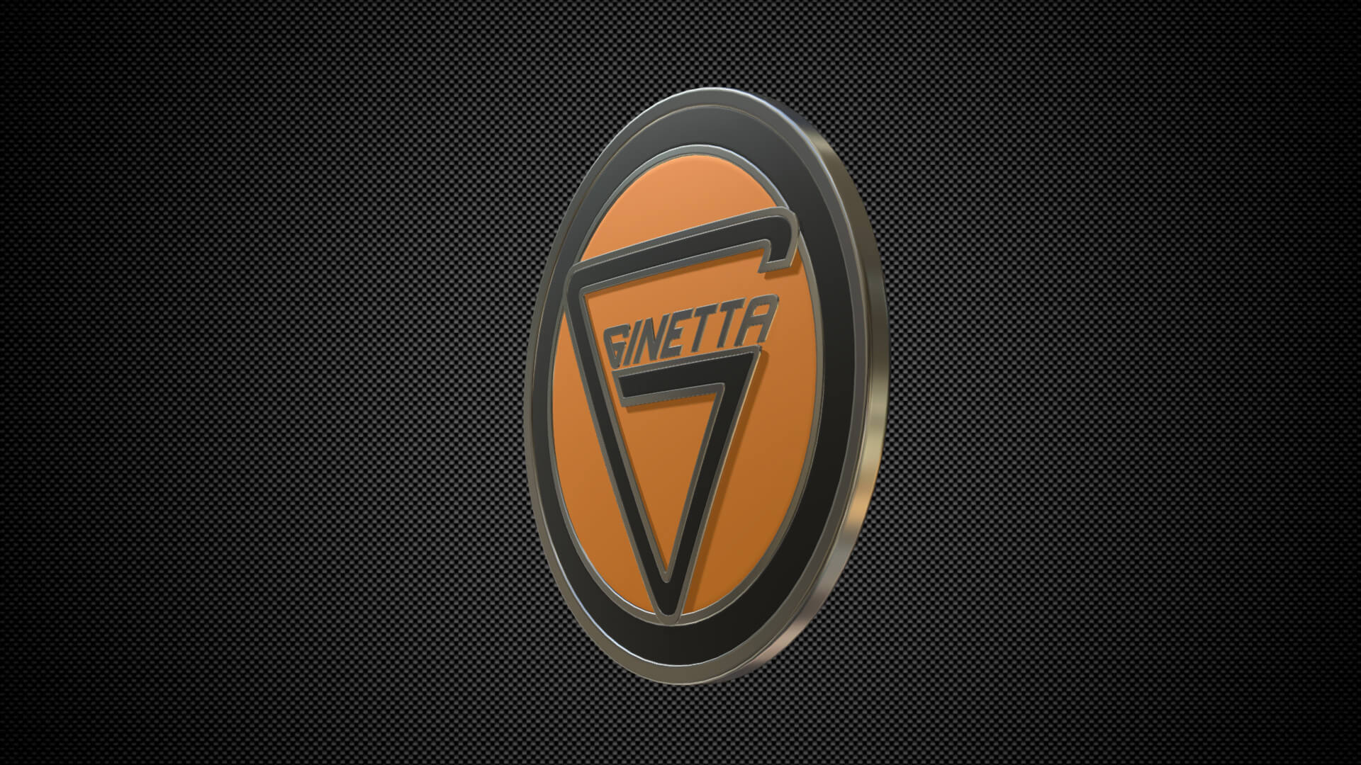 Ginetta Logo - 3D Model by 3d_logoman