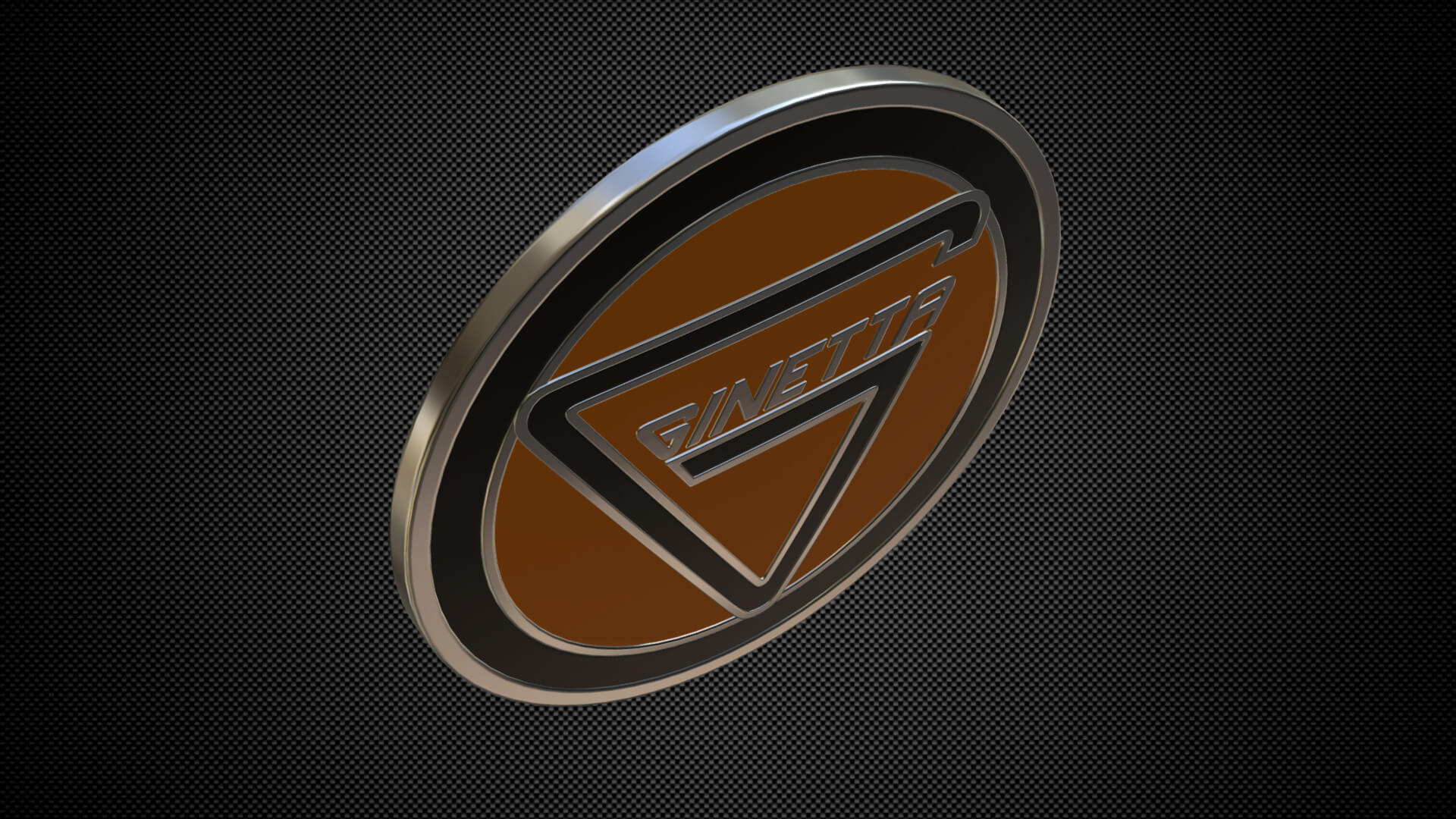 Ginetta Logo - 3D Model by 3d_logoman