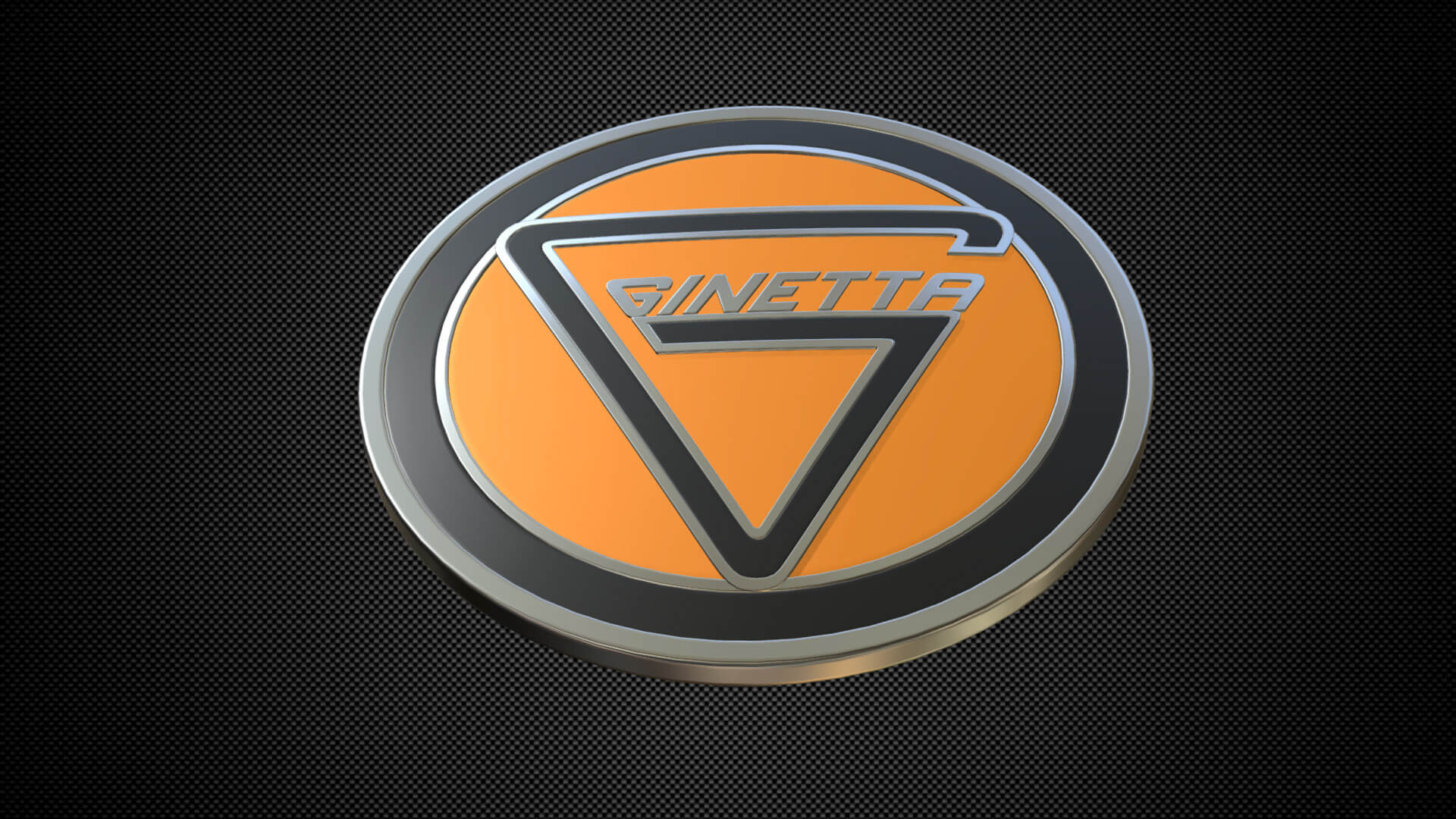 Ginetta Logo - 3D Model by 3d_logoman