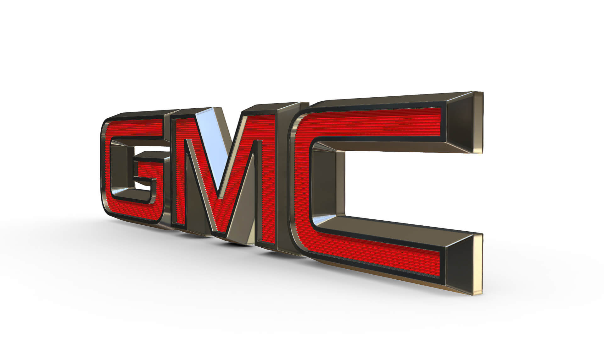 GMC Logo - 3D Model by 3d_logoman