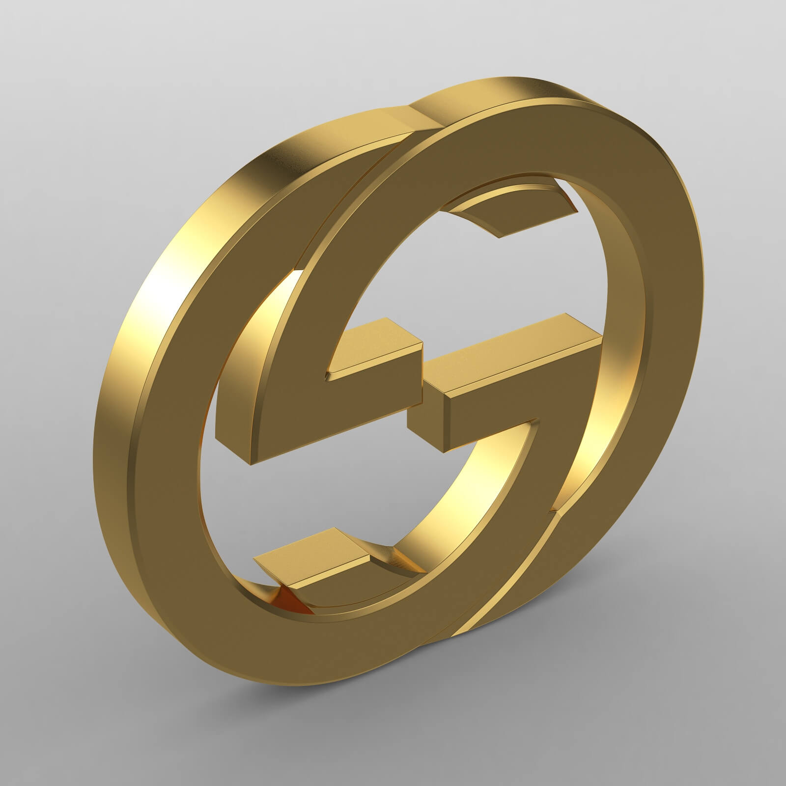 Gucci Logo - 3D Model by 3d_logoman