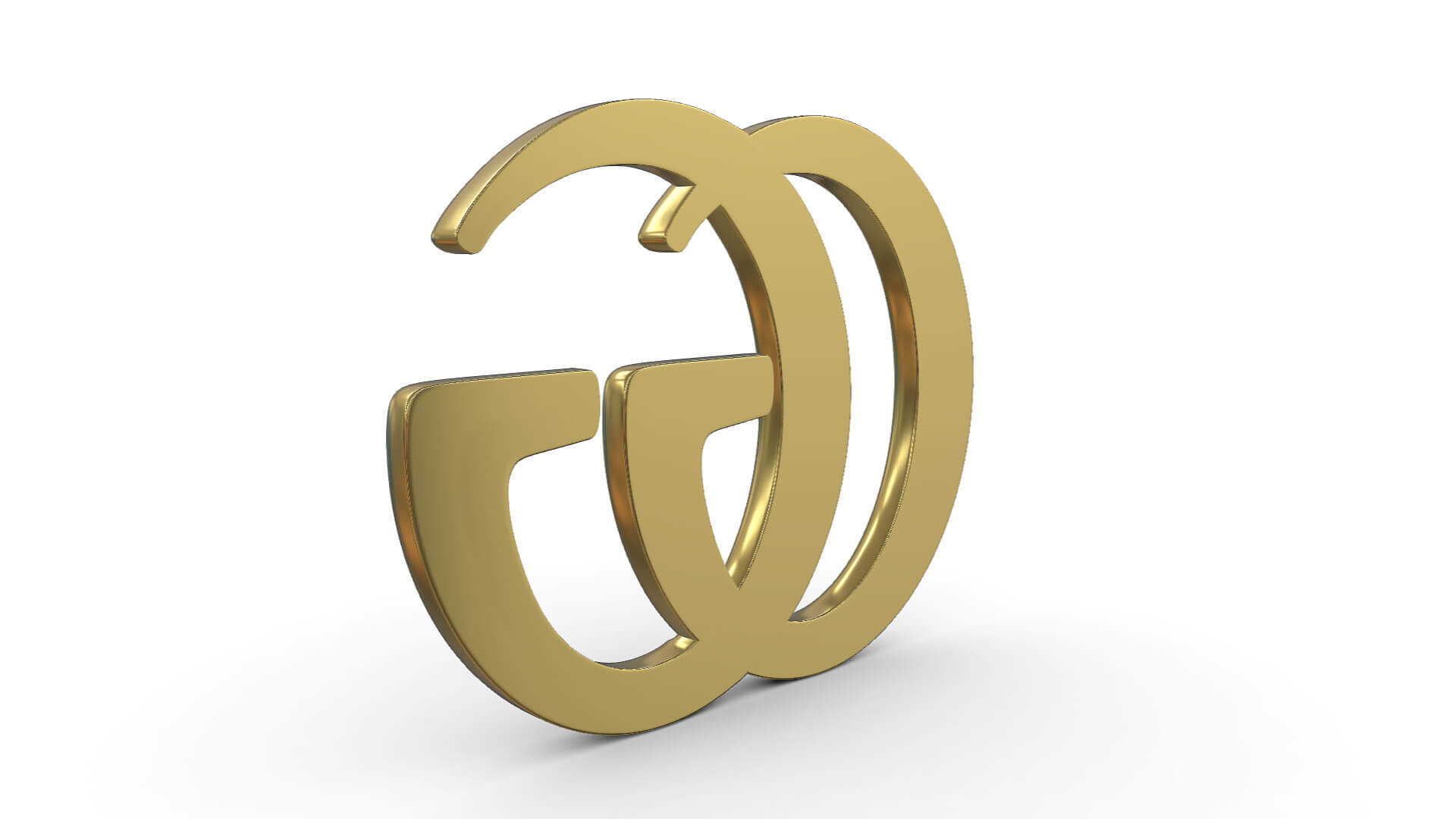 Gold Gucci Logo Png