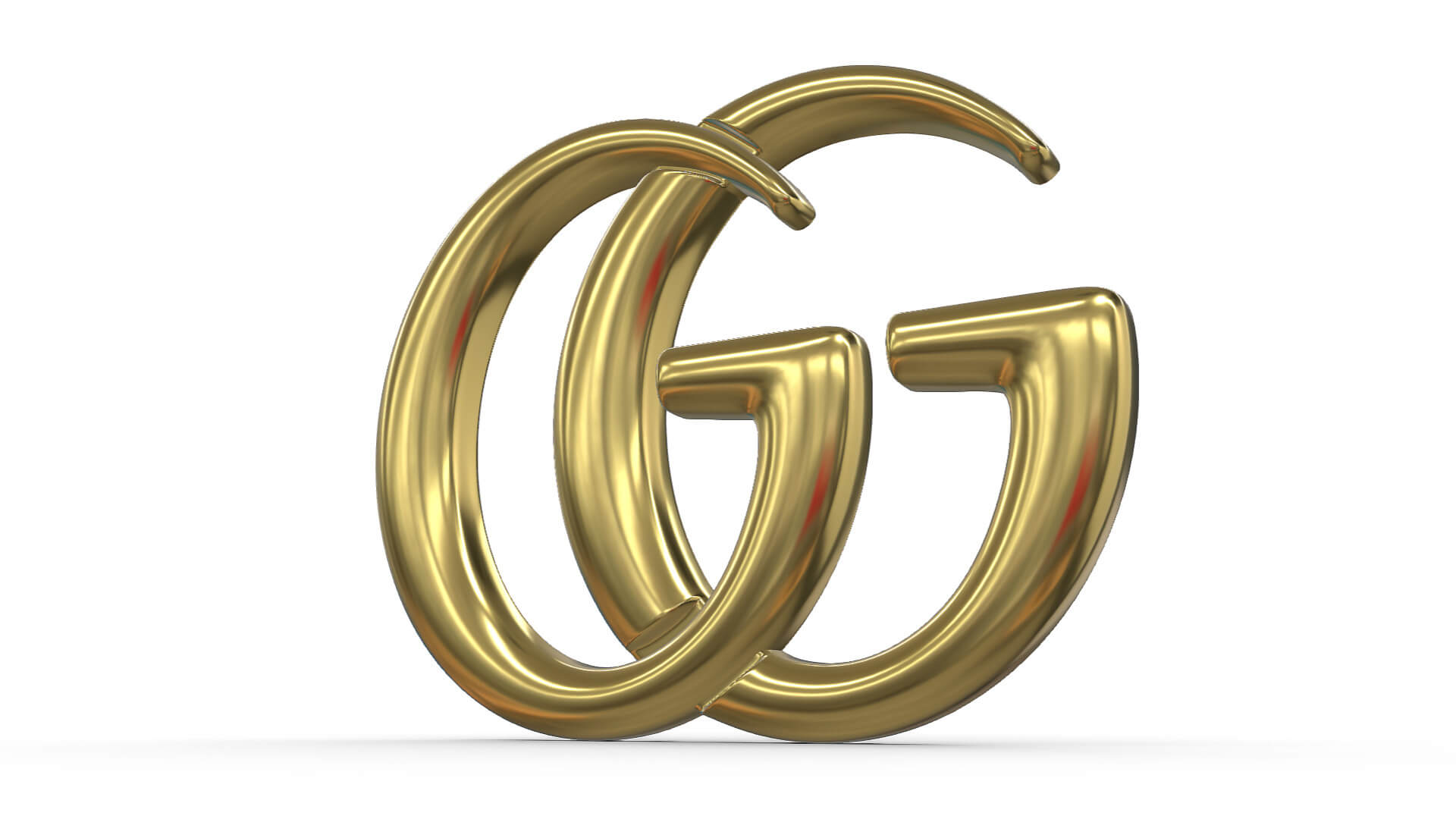 Gucci Logo - 3D Model by 3d_logoman