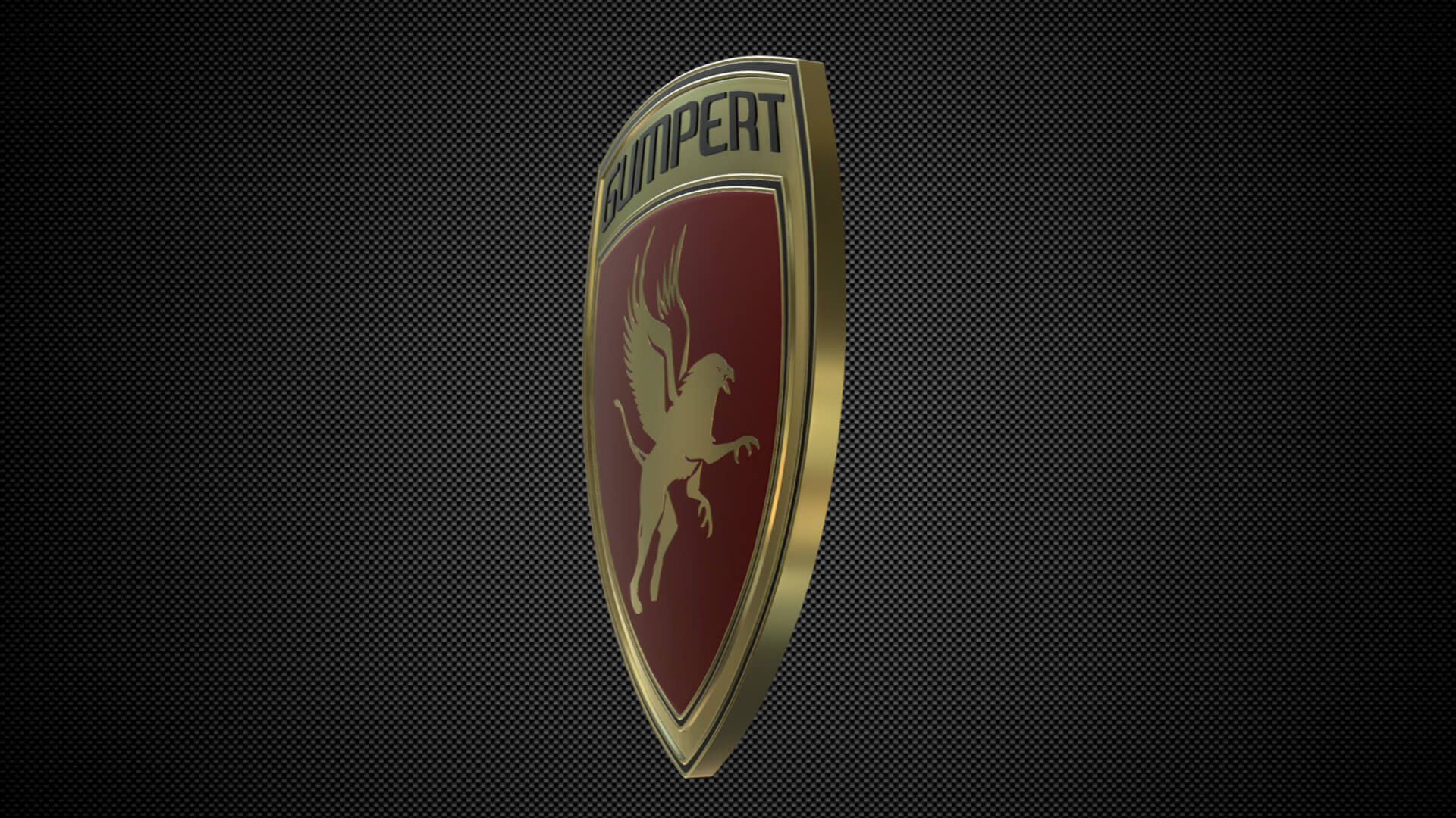 Gumpert Logo - 3D Model by 3d_logoman
