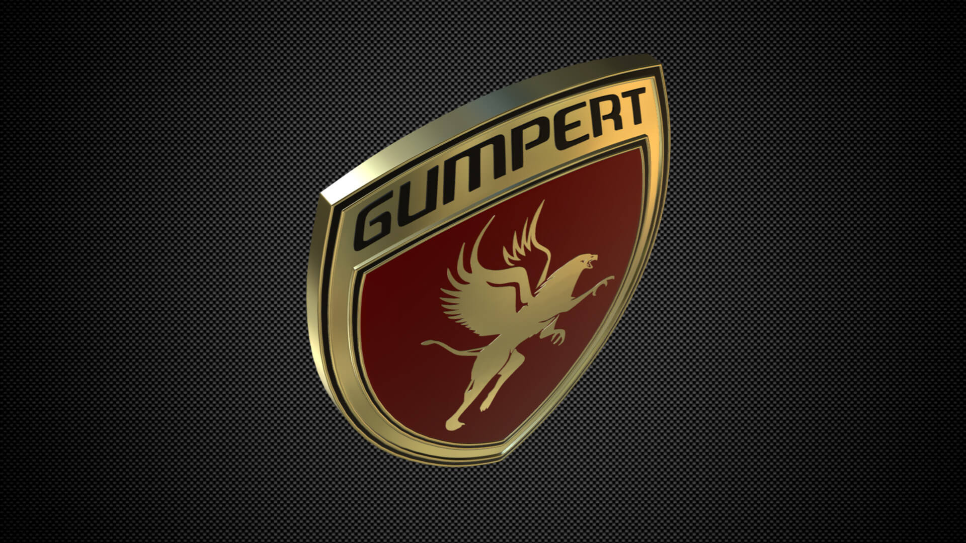 Gumpert Logo - 3D Model by 3d_logoman