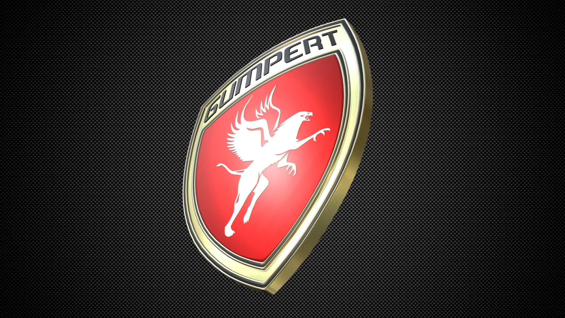 Gumpert Logo - 3D Model by 3d_logoman
