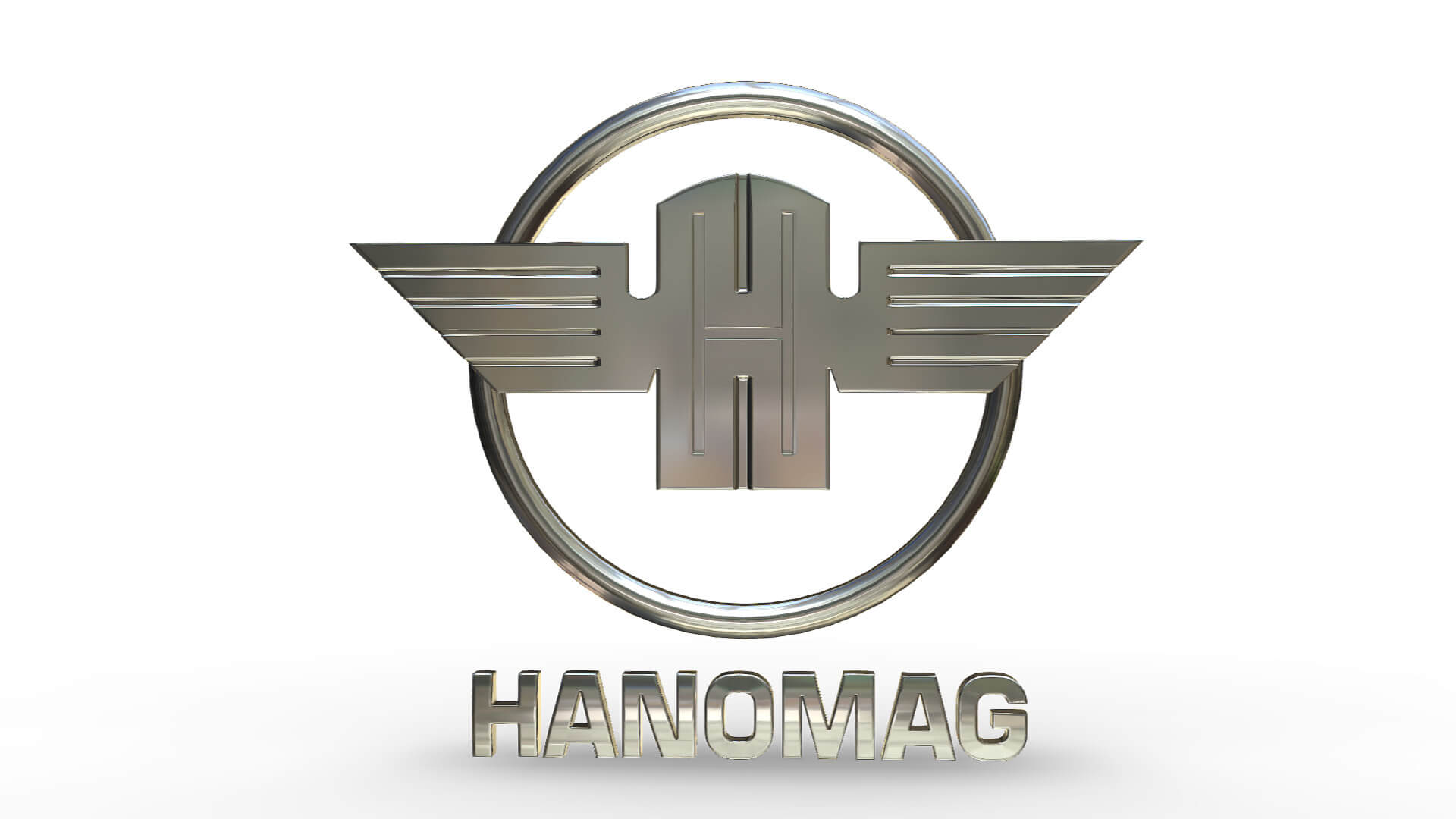Hanomag Logo - 3D Model by 3d_logoman