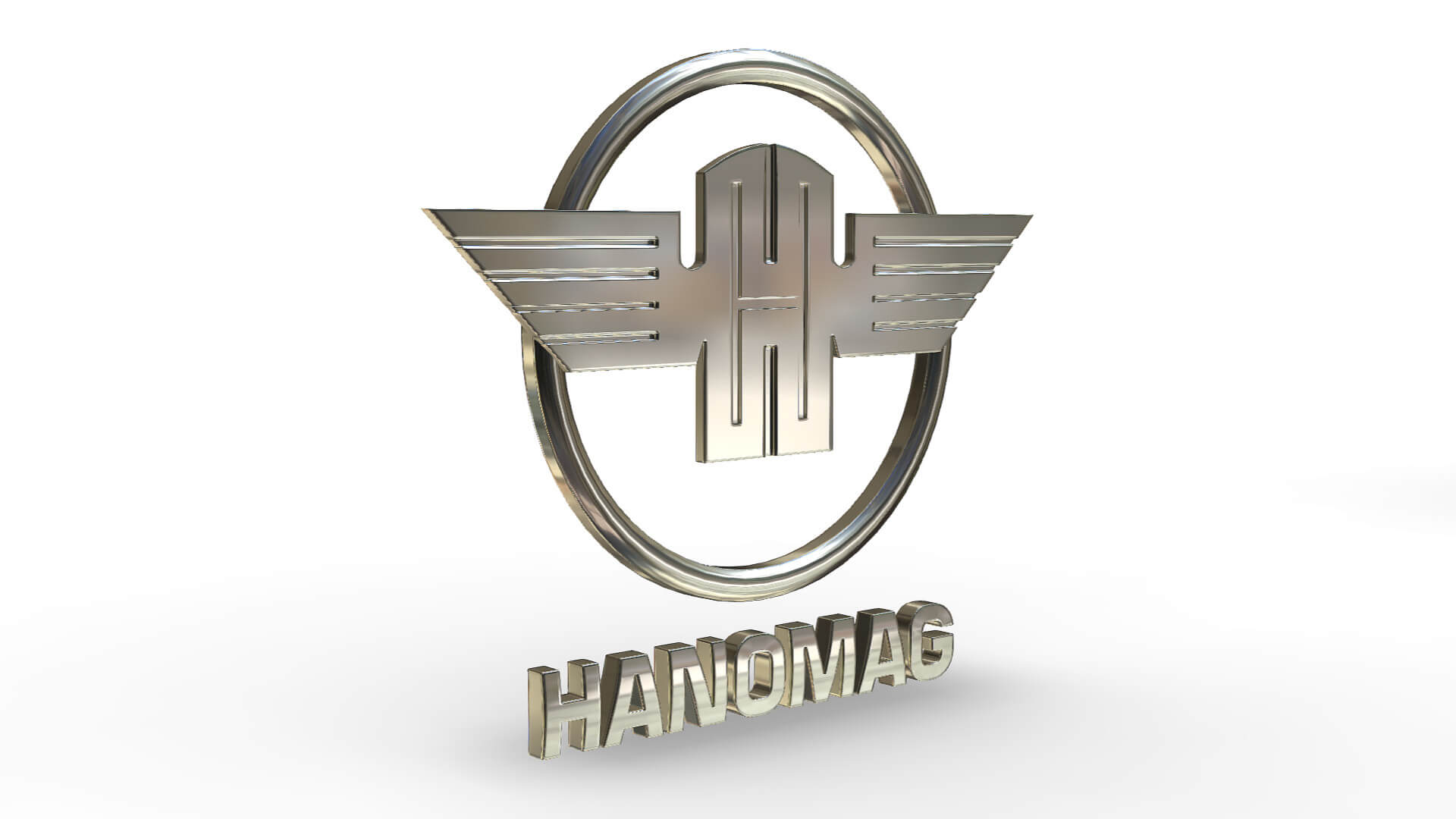 Hanomag Logo - 3D Model by 3d_logoman