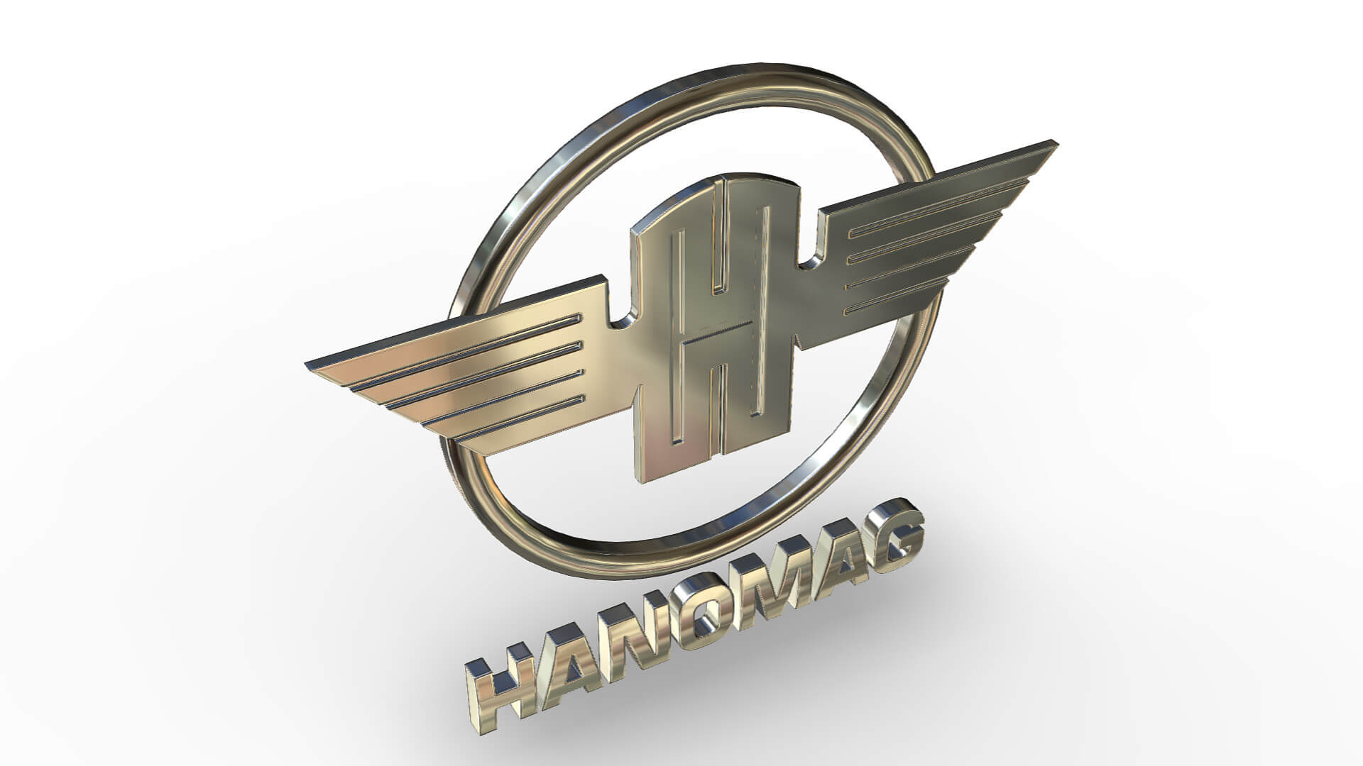 Hanomag Logo - 3D Model by 3d_logoman