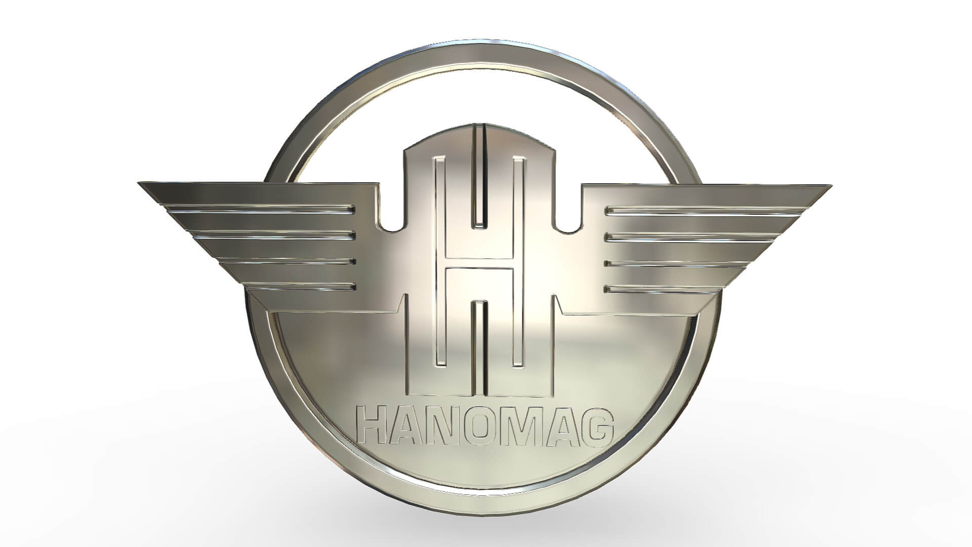 Hanomag Logo - 3D Model by 3d_logoman