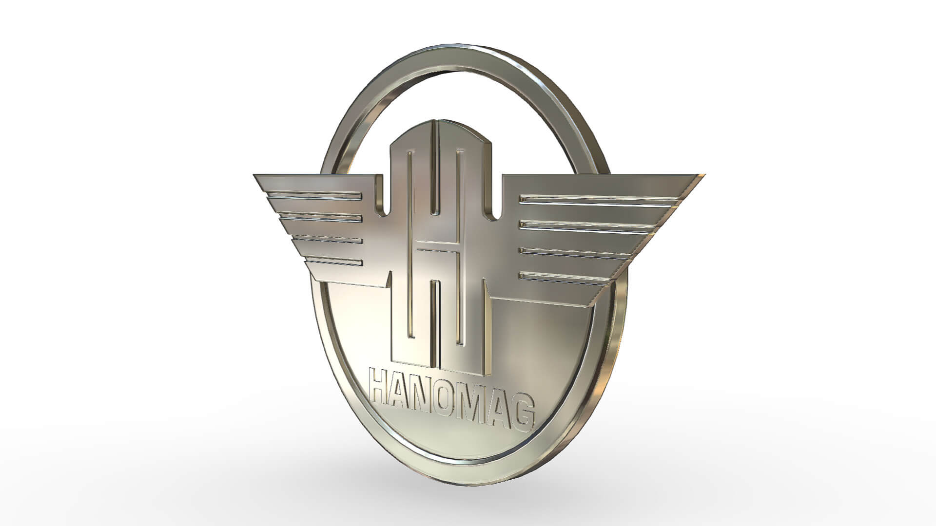 Hanomag Logo - 3D Model by 3d_logoman