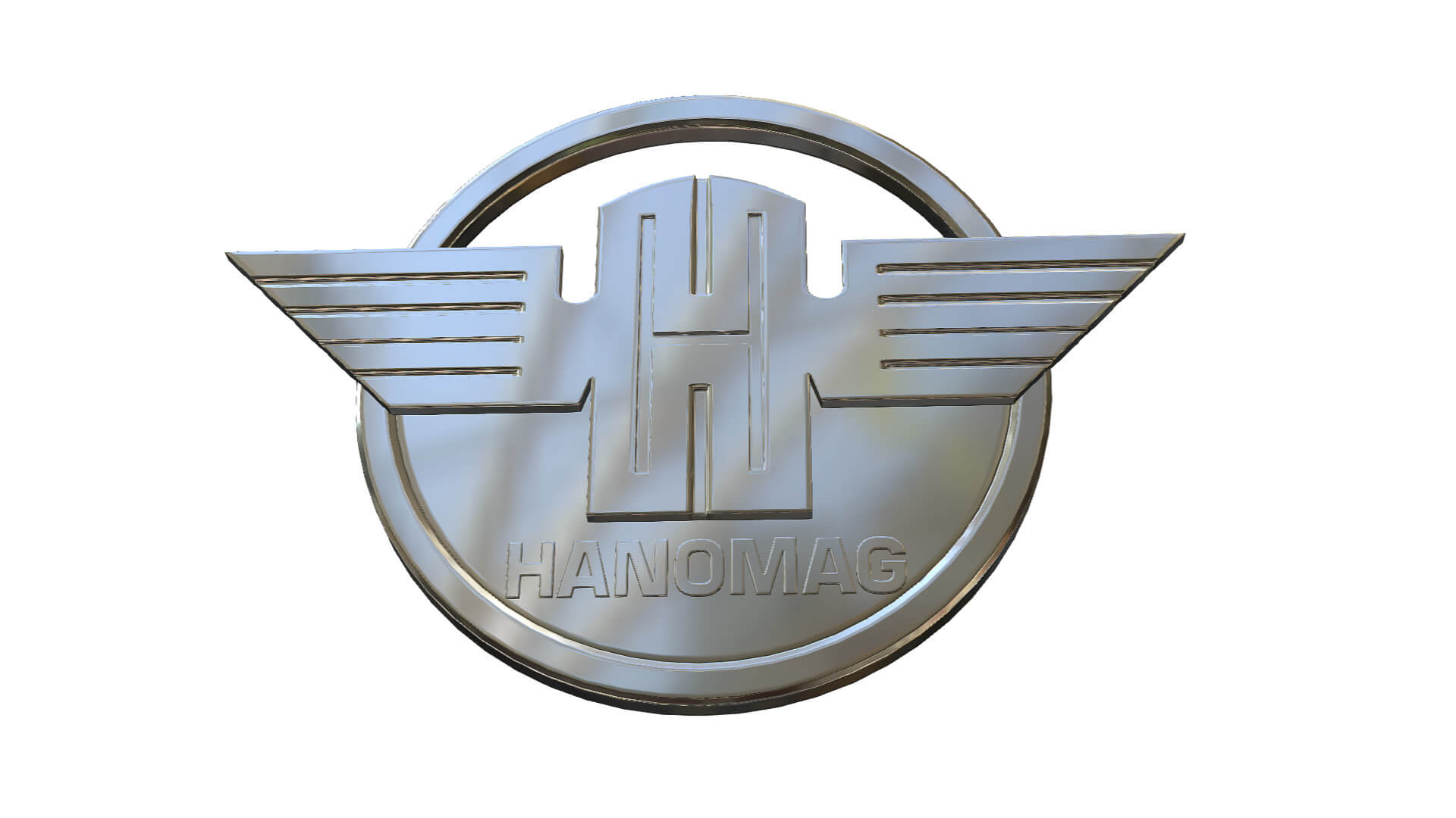 Hanomag Logo - 3D Model by 3d_logoman