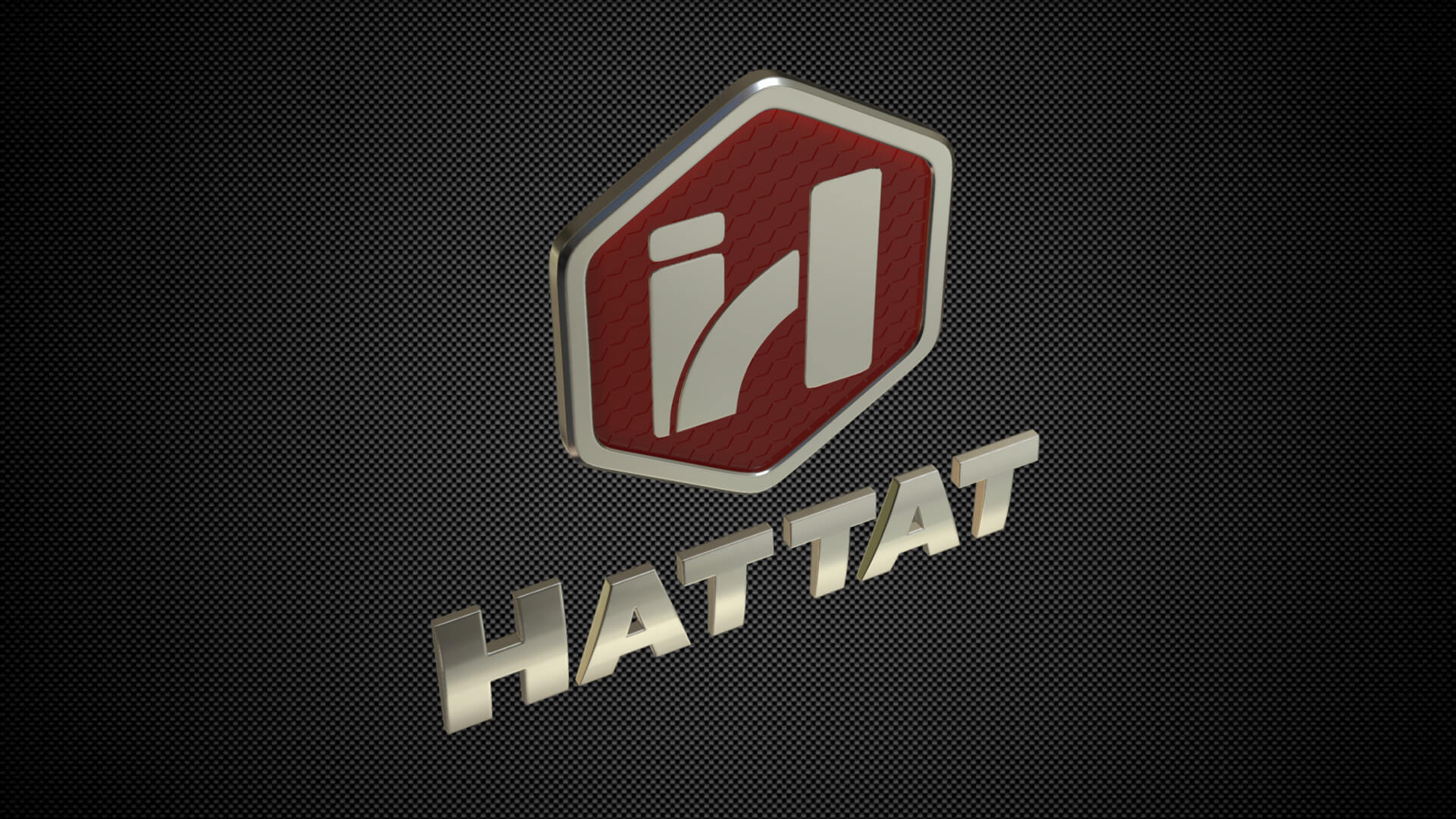 Hattat Logo - 3D Model by 3d_logoman