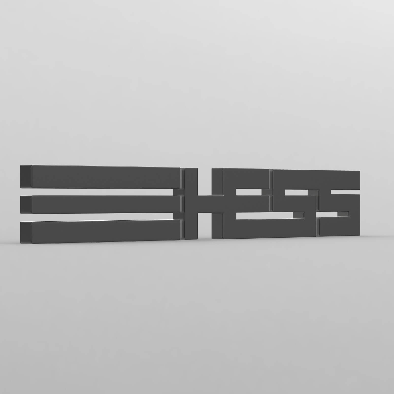 Hess Logo - 3D Model by 3d_logoman