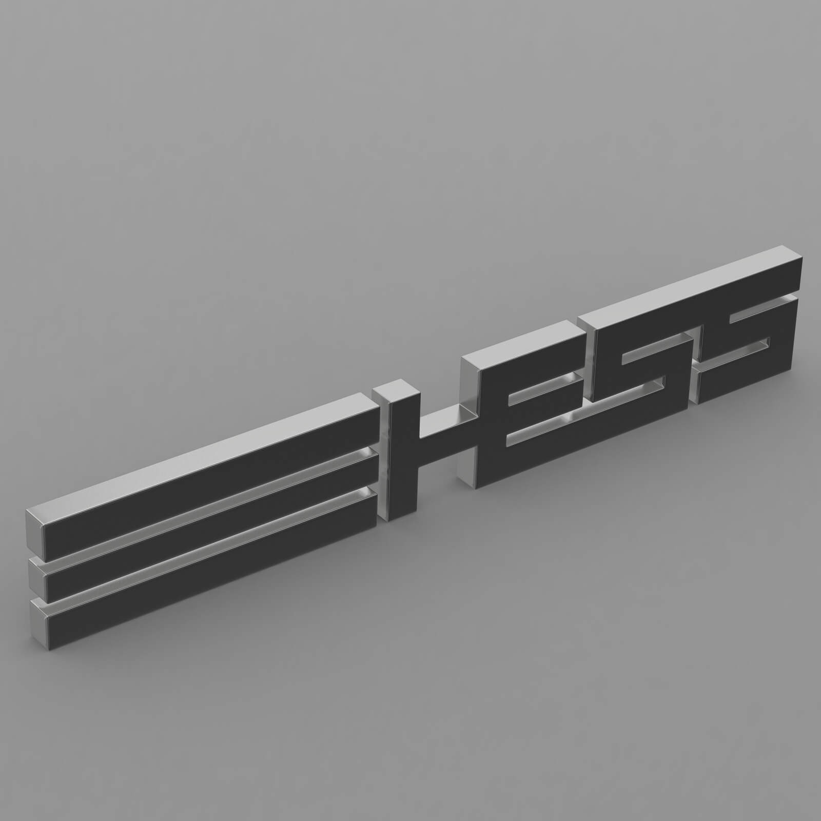 Hess Logo - 3D Model by 3d_logoman