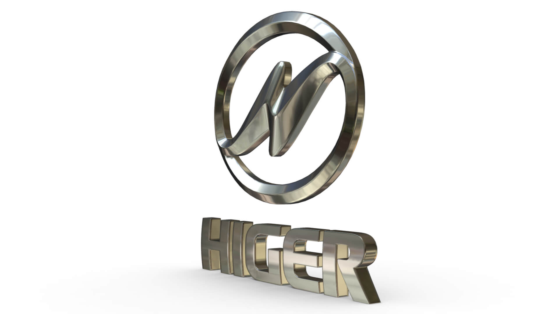 Higer Logo - 3D Model by 3d_logoman