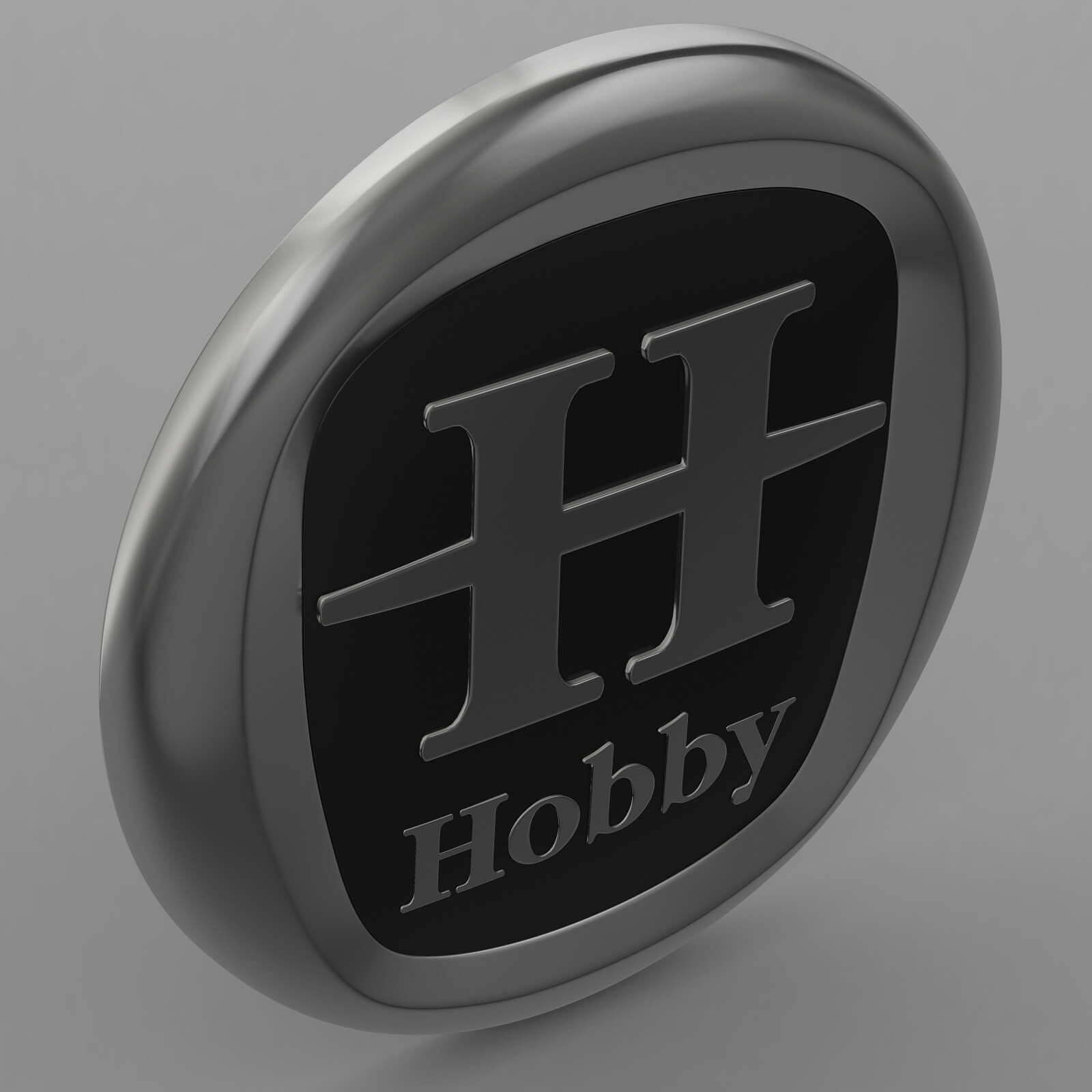 Hobby Logo - 3D Model by 3d_logoman